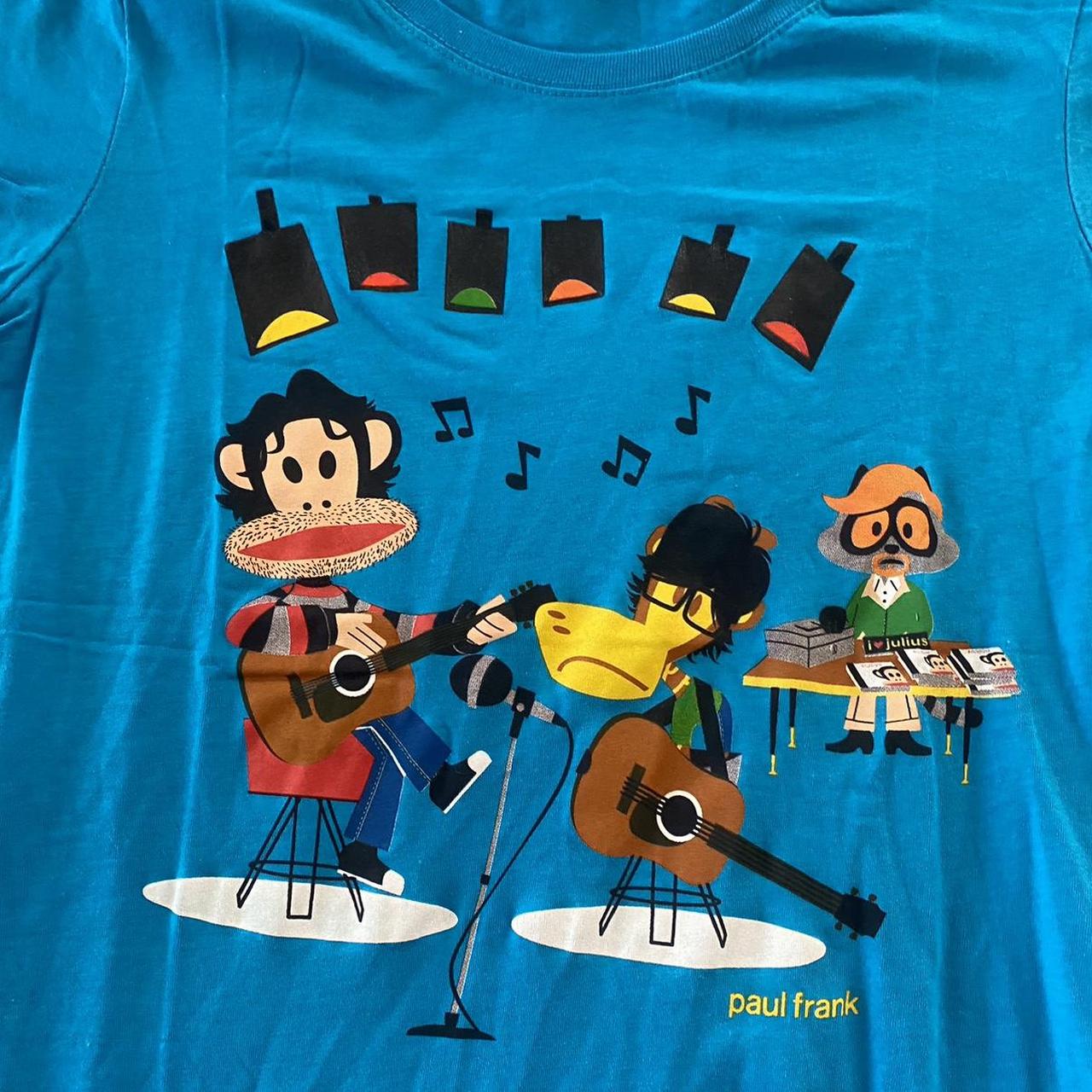 Super cute vintage rare blue authentic Paul Frank... - Depop