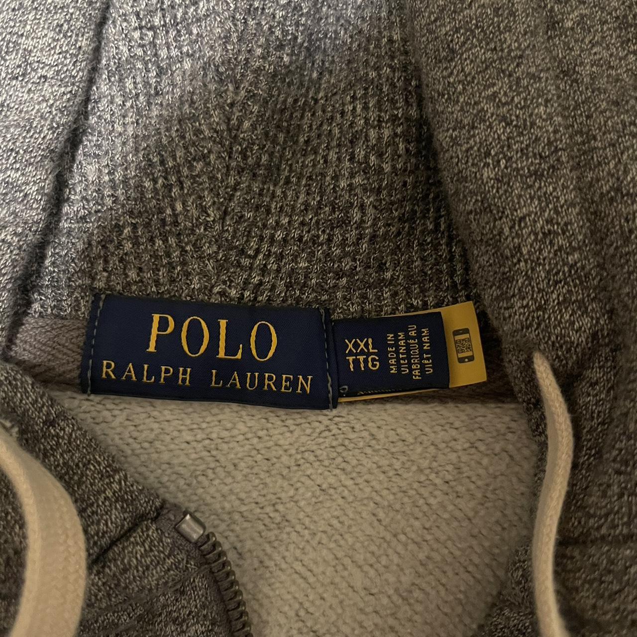 Polo Ralph Lauren Men's Grey Hoodie | Depop