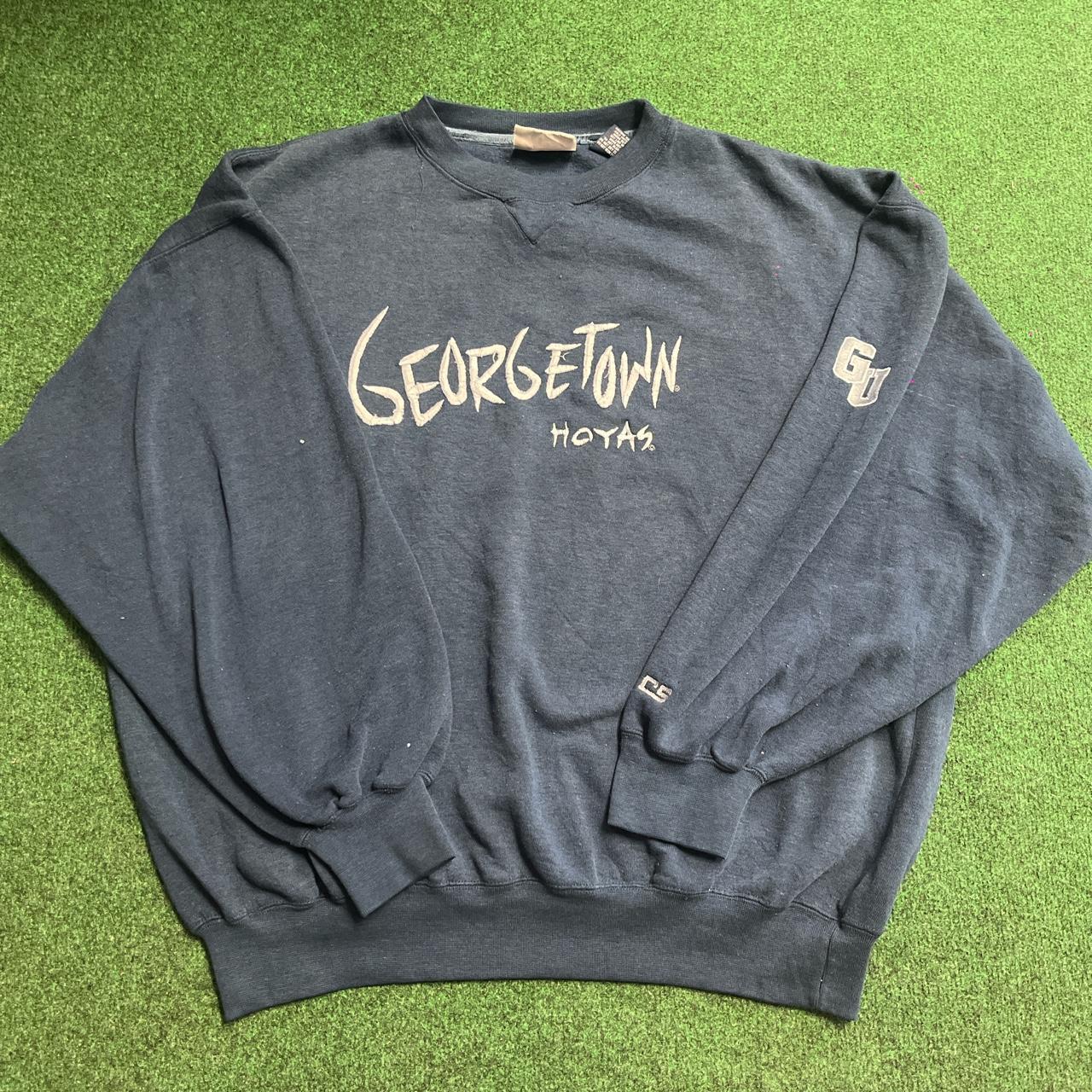 Georgetown Hoyas Sweater CS #sweater #georgetown - Depop