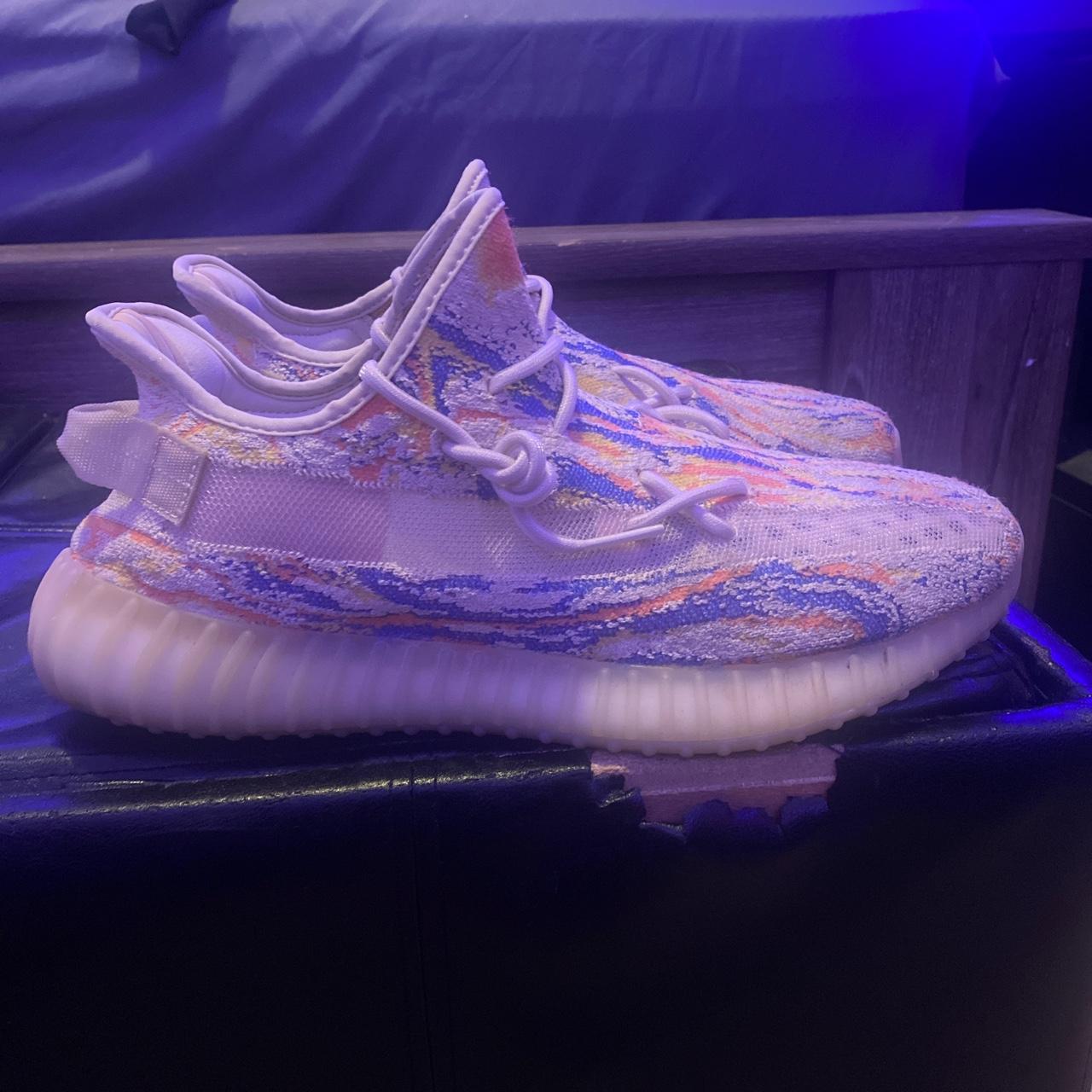 Yeezy Boost 350 V2 ‘MX OAT’ worn once, need them... - Depop