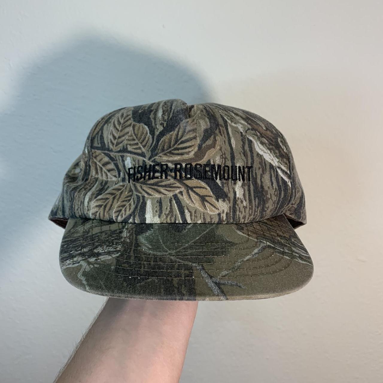 Rare Realtree Camo Hat Made in USA 80s ** has a... - Depop