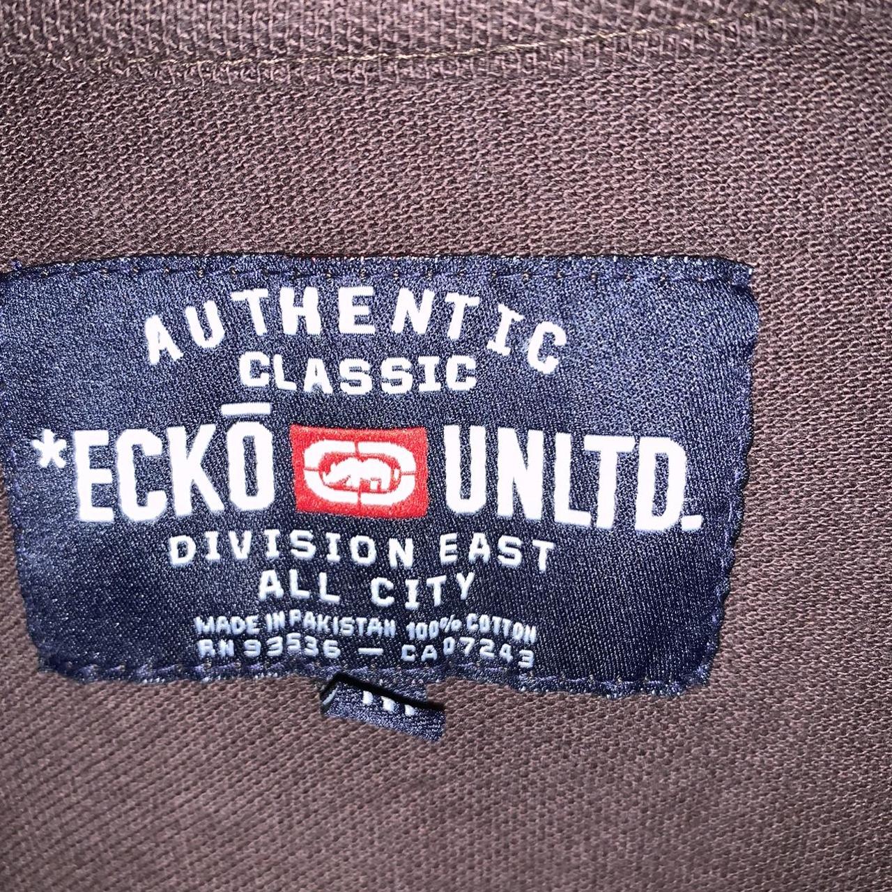 Ecko Unltd. Skate polo Y2K Rhino Stitched ... - Depop