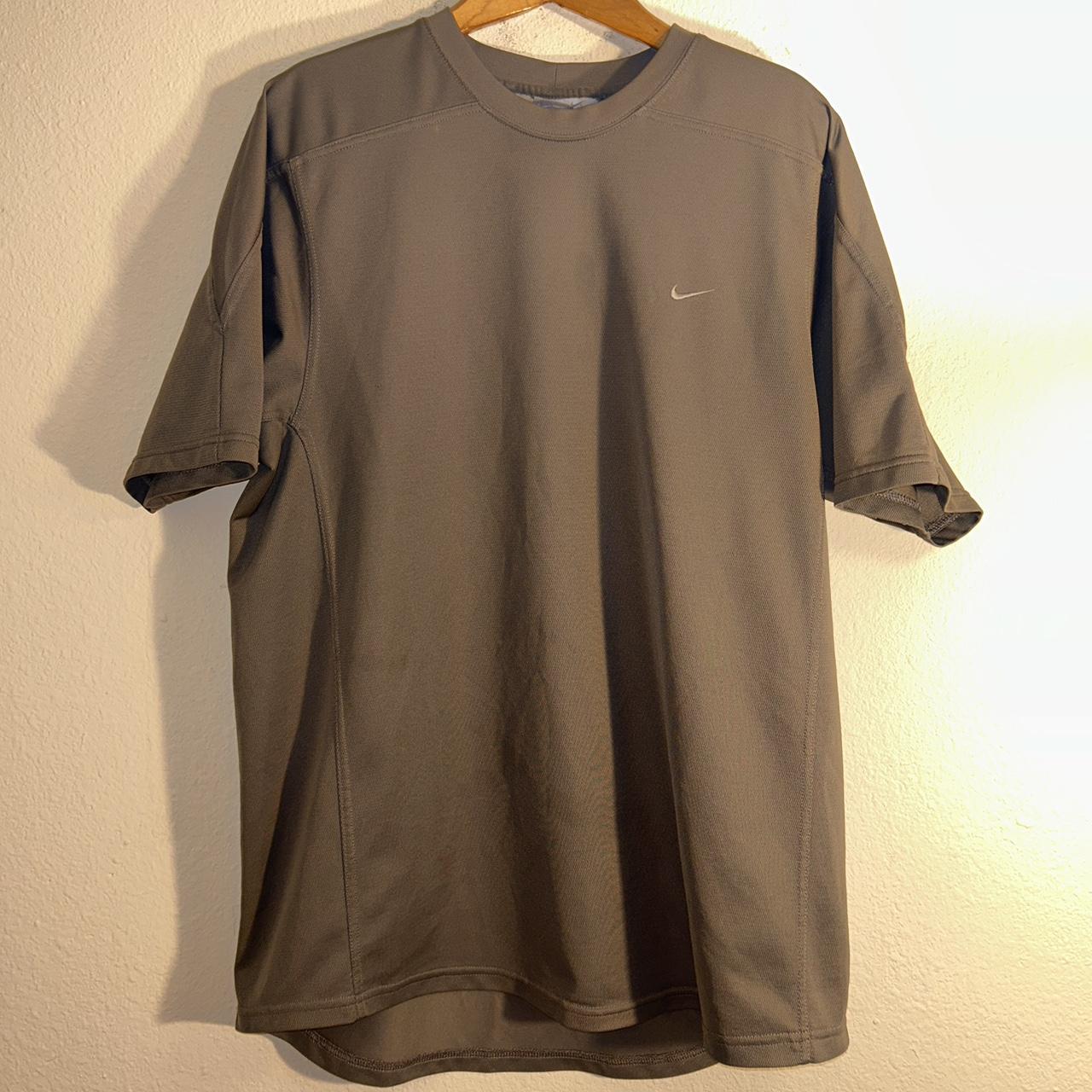 Grey Tag Nike basic Color stitched brown Length-... - Depop