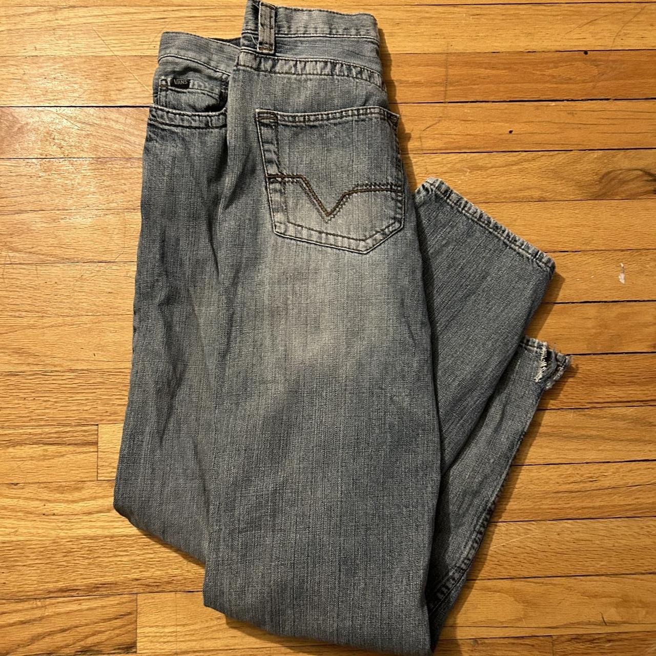 Vans Skater Jeans Distressed Size- 30'32 Leave... - Depop