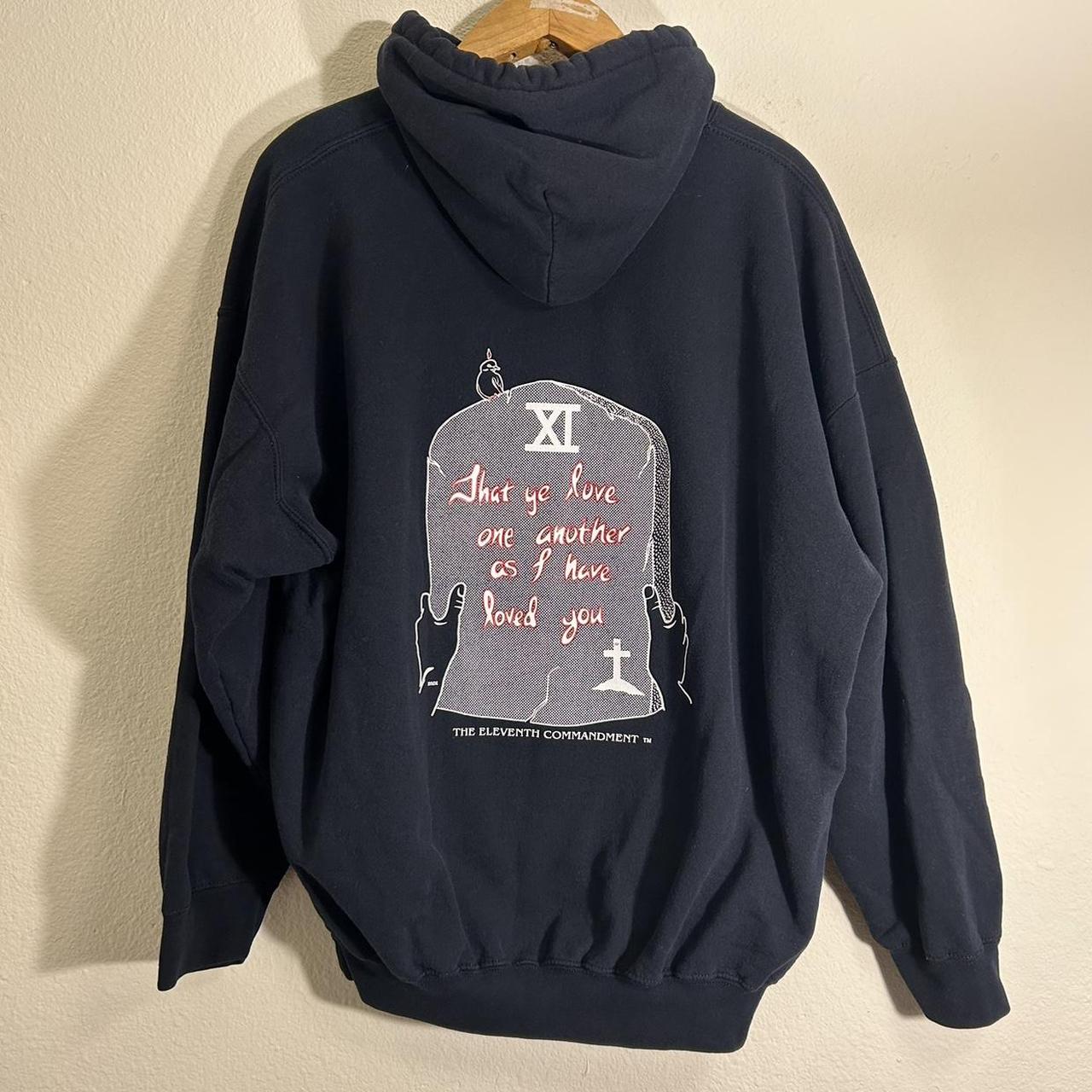 Punk Death Hoodie Skater Heavy ultra blend Gildan... - Depop