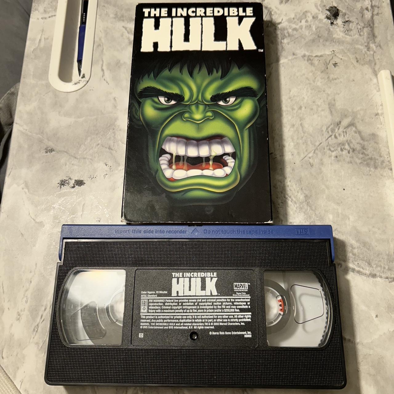 The Incredible Hulk bonus episode VHS VHS cartoon... - Depop