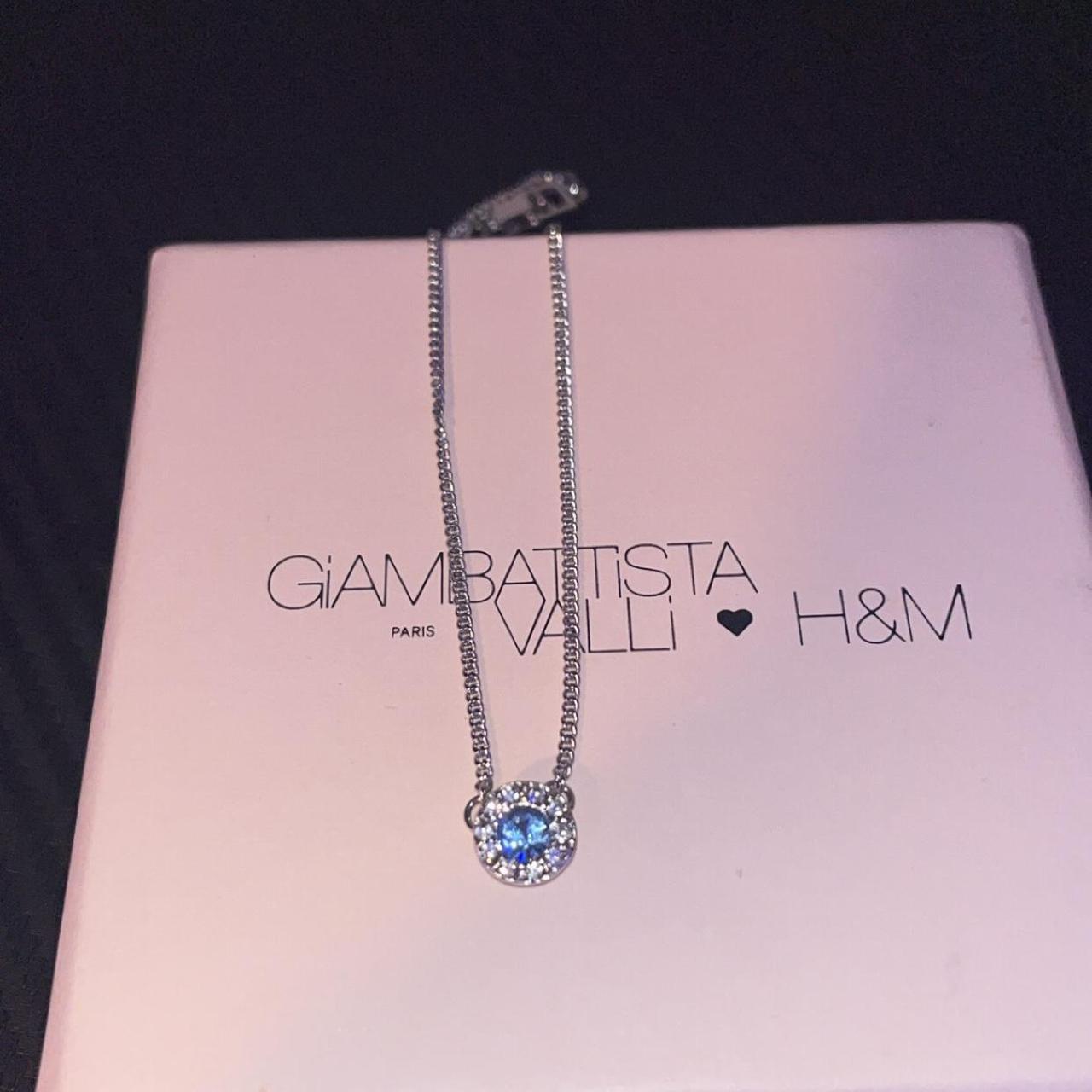 Sky blue pearl givenchy bracelet, beautiful for... - Depop