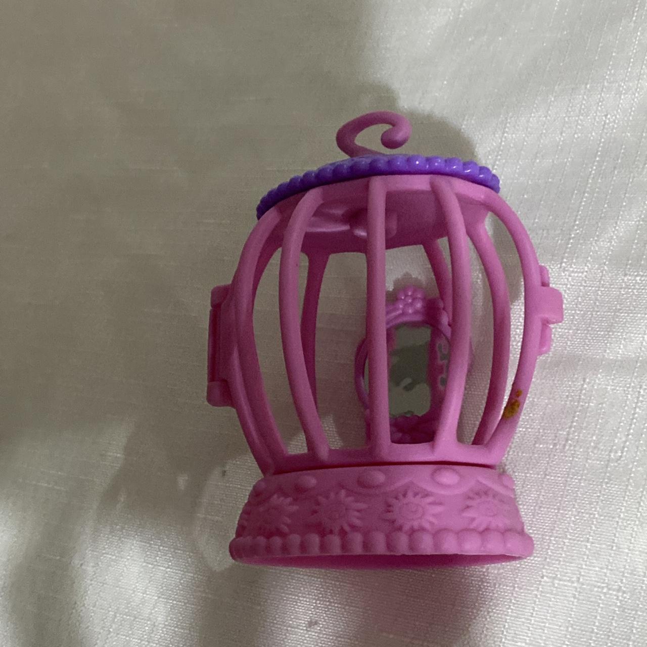 Littlest Pet Shop LPS PINK BIRD CAGE (for 59 white... - Depop