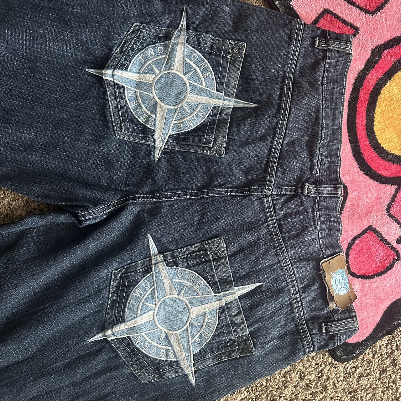 Rare evolution jorts. Huge asf and they fit... - Depop