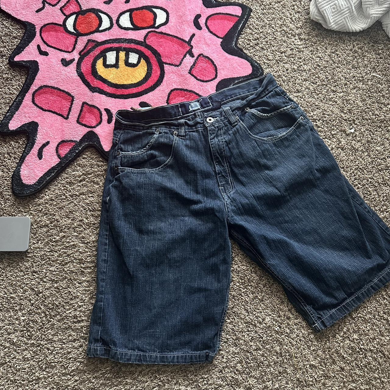 Rare evolution jorts. Huge asf and they fit... - Depop