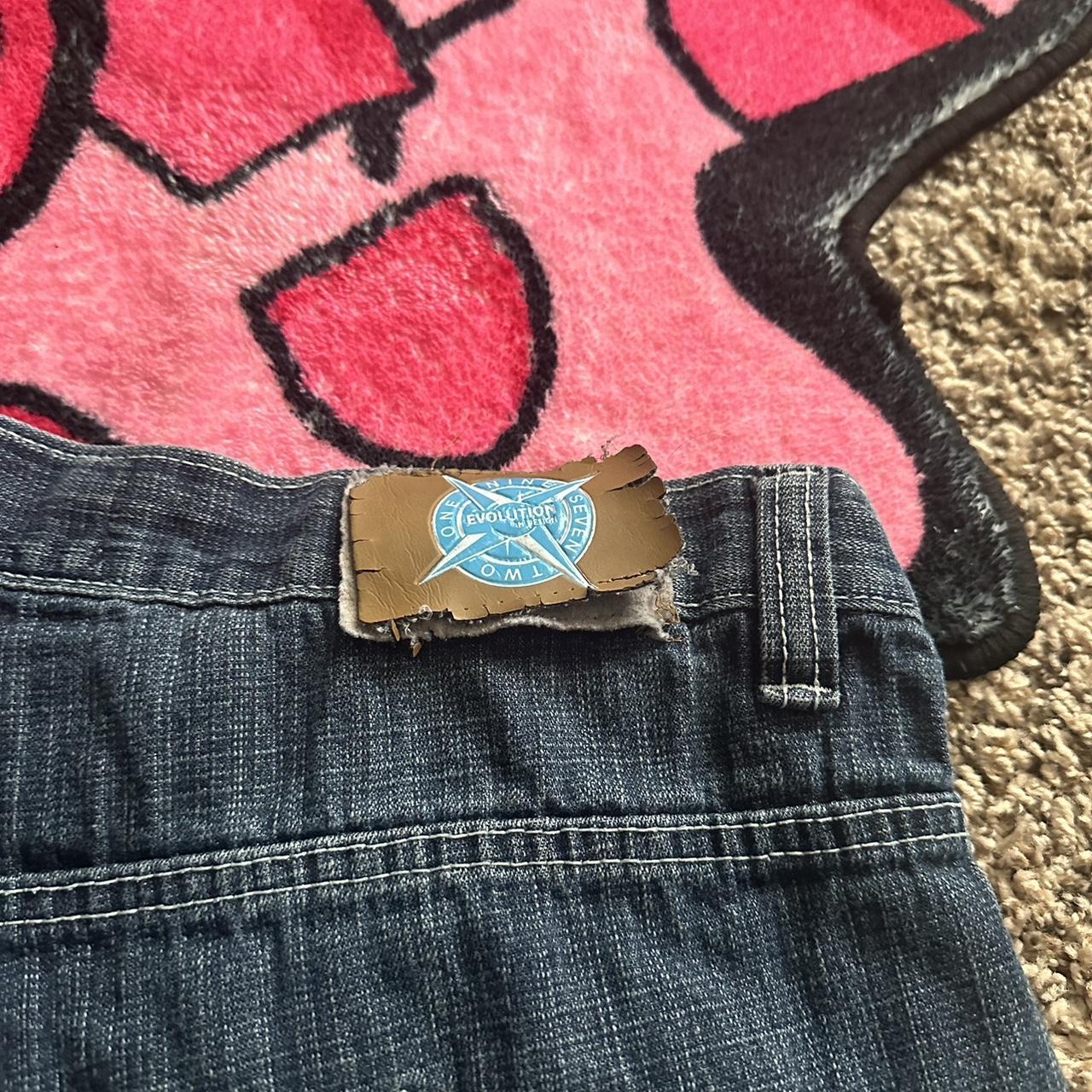 Rare evolution jorts. Huge asf and they fit... - Depop