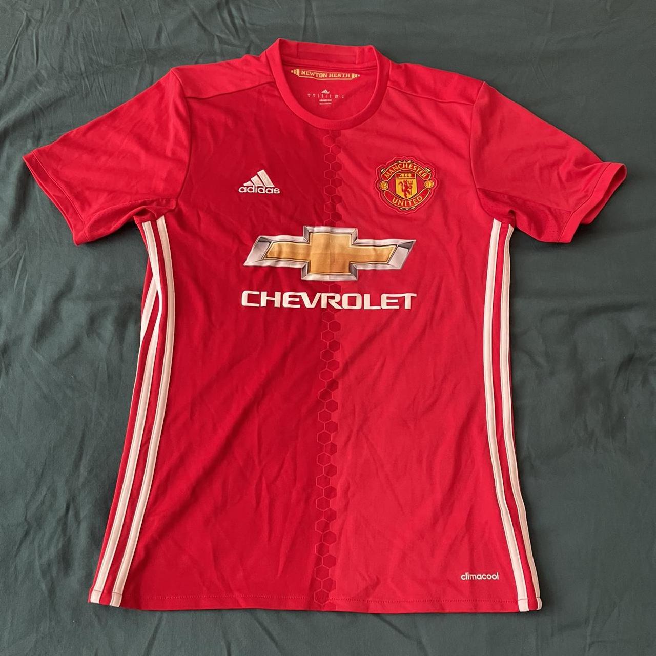 Adidas Men's Red Top | Depop