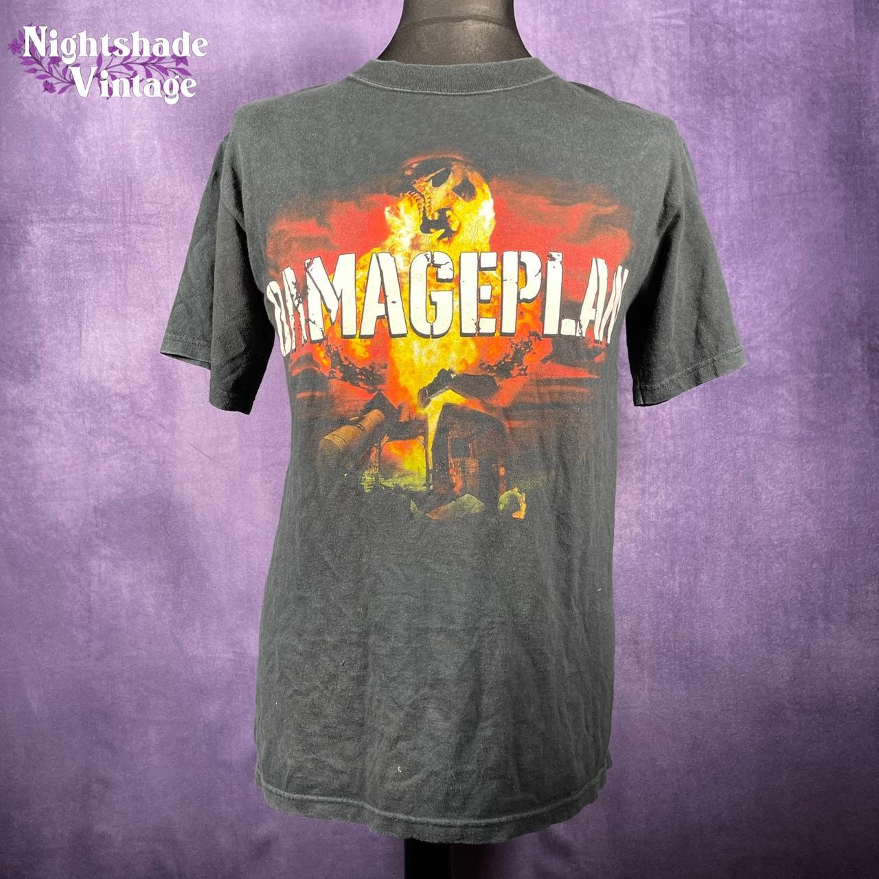 2000s Damageplan Band Tour TShirt Cool band... - Depop