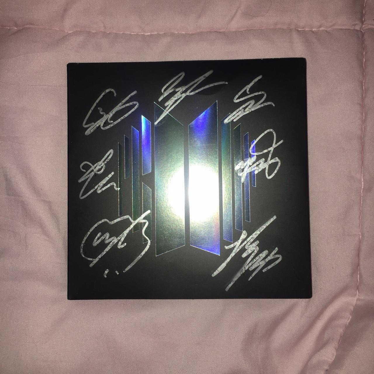 Official BTS Proof Compact OT7 Signed Album... - Depop