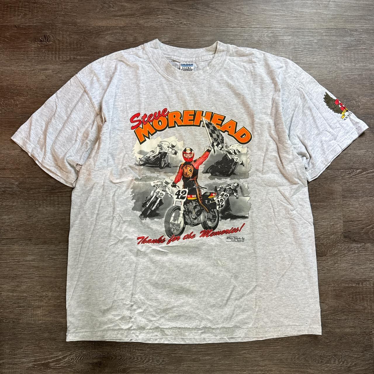 2001 Scott Morehead Motorsports Tour Racing Tee | L... | Depop
