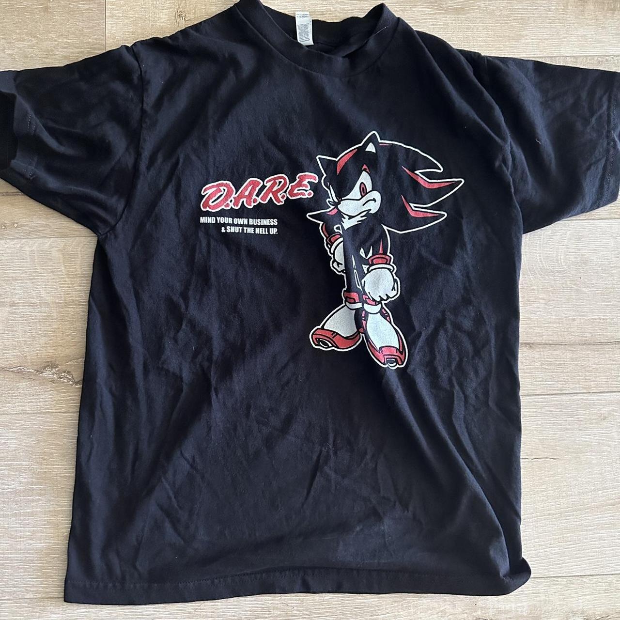 Sonic Shadow Dare Shirt - Depop