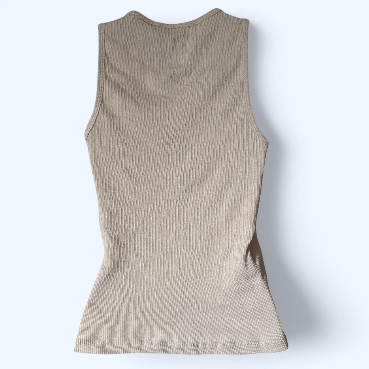 Shania Twain country cami Tan tank top with "I feel... | Depop