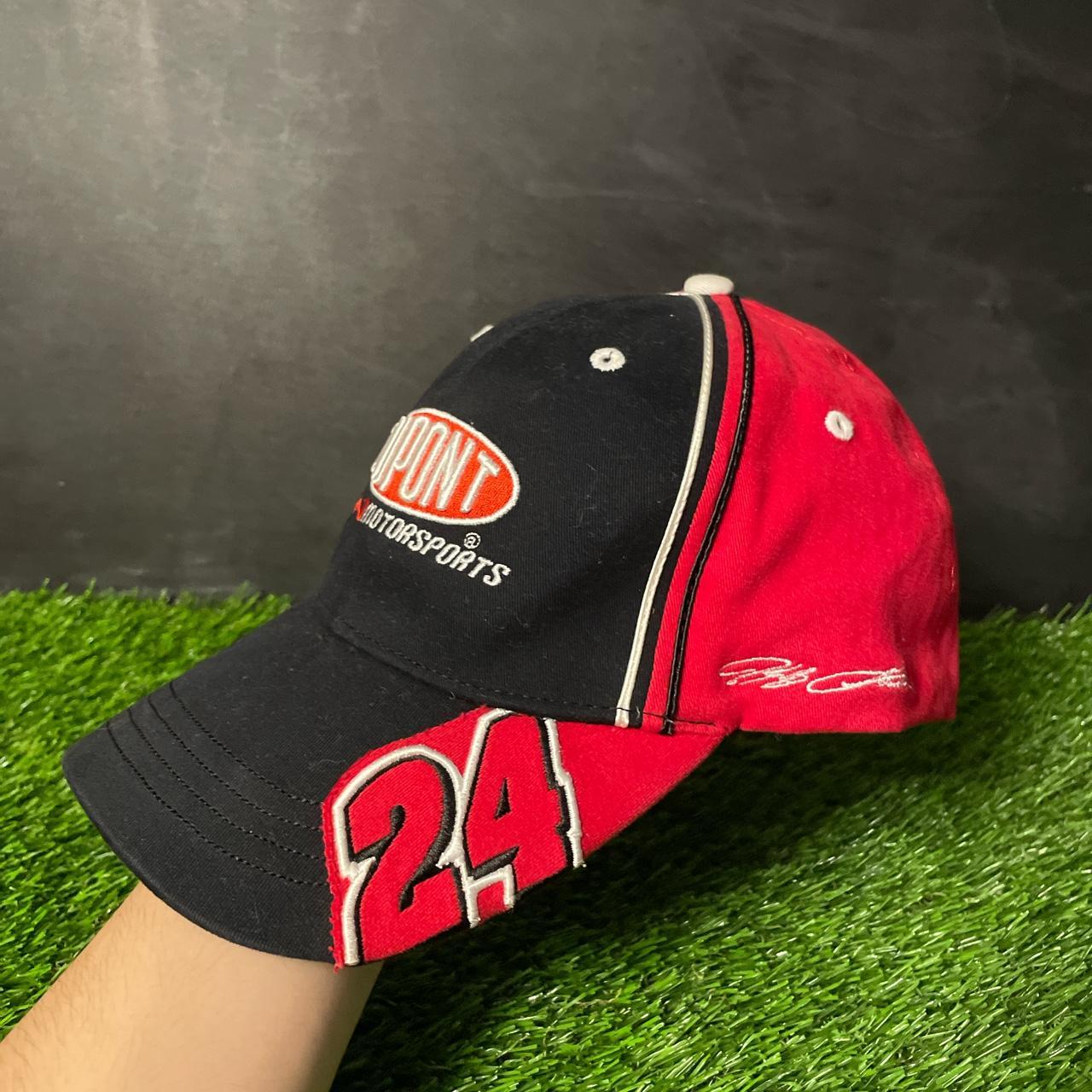 Mens Vintage Y2K Embroidered Du Pont NASCAR Hat... - Depop