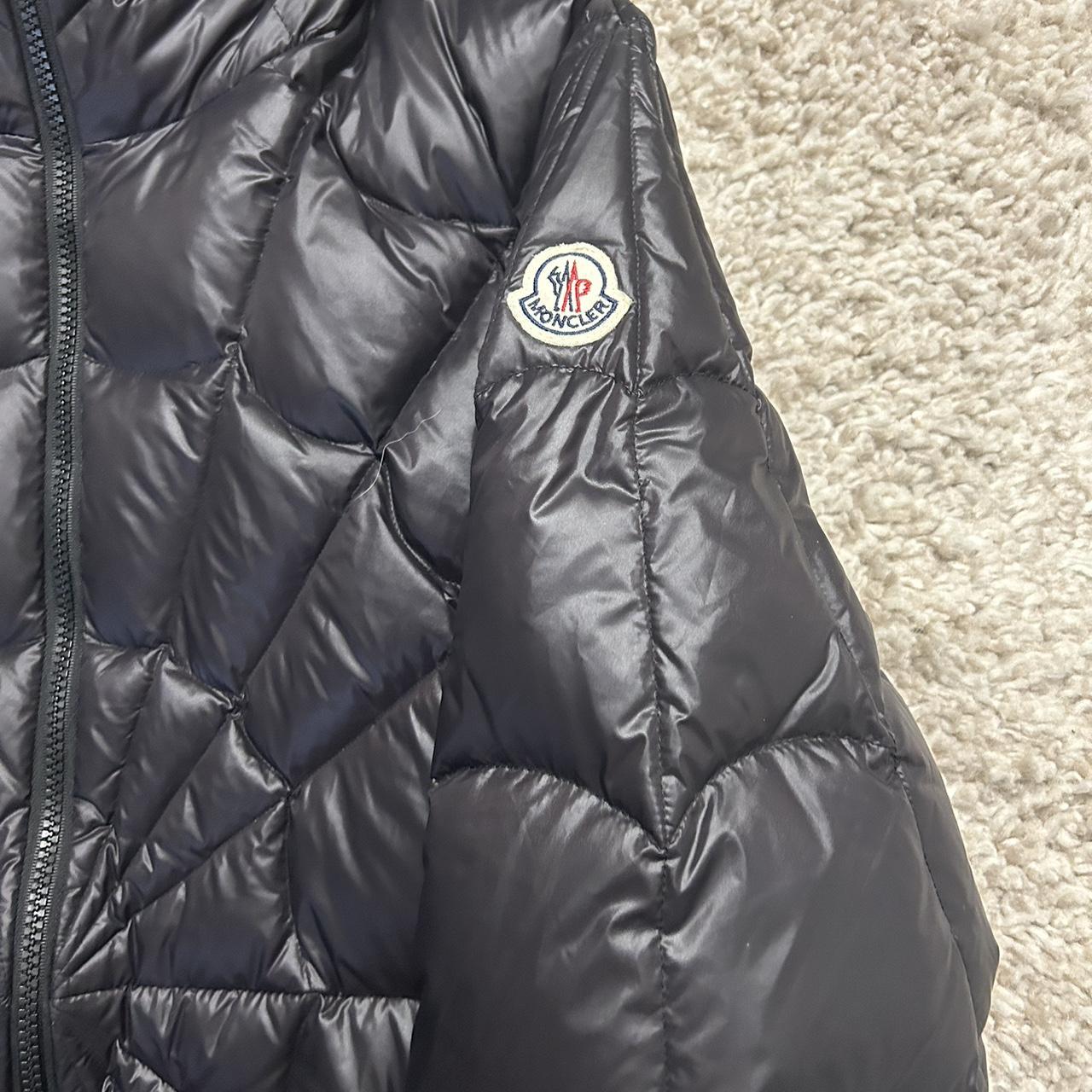 moncler x spider man down puffer jacket - worn once... - Depop