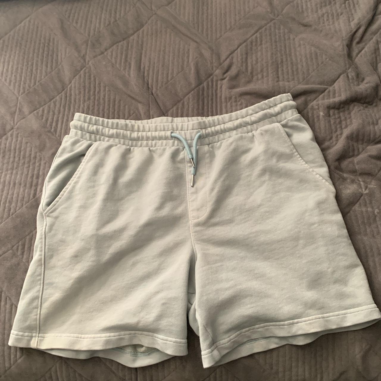 original use shorts medium looks grey but very light... - Depop