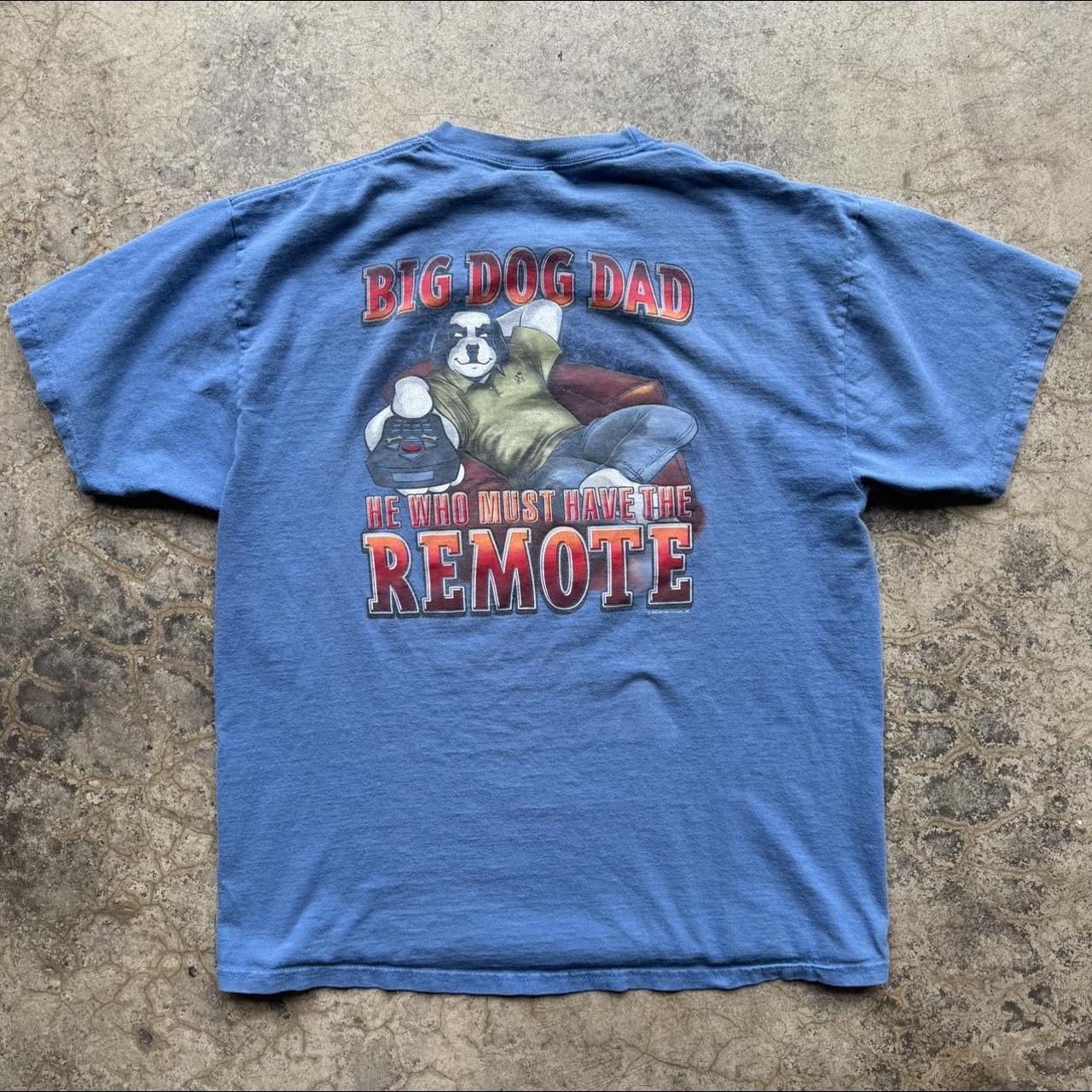 Vintage 2000 Big Dog Sportswear Graphic Tee A... - Depop