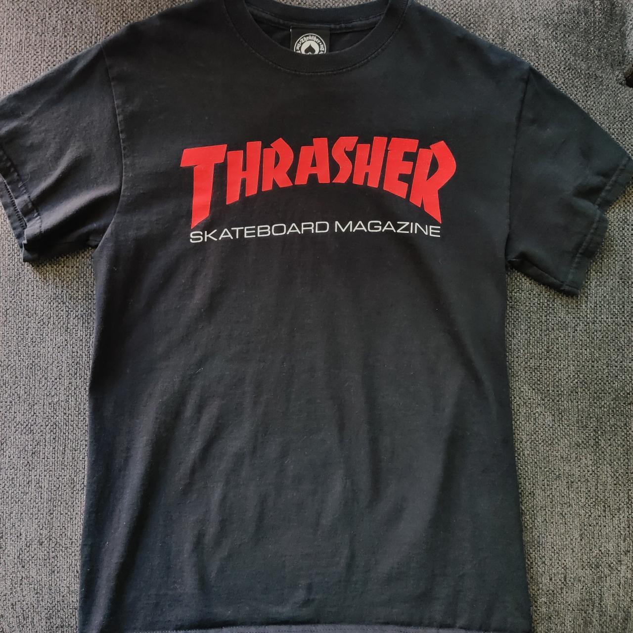 Thrasher Skateboard Magazine T-Shirt - Depop