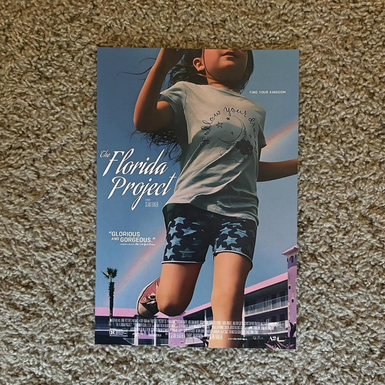 The Florida Project A24 movie poster - a nostalgic... - Depop