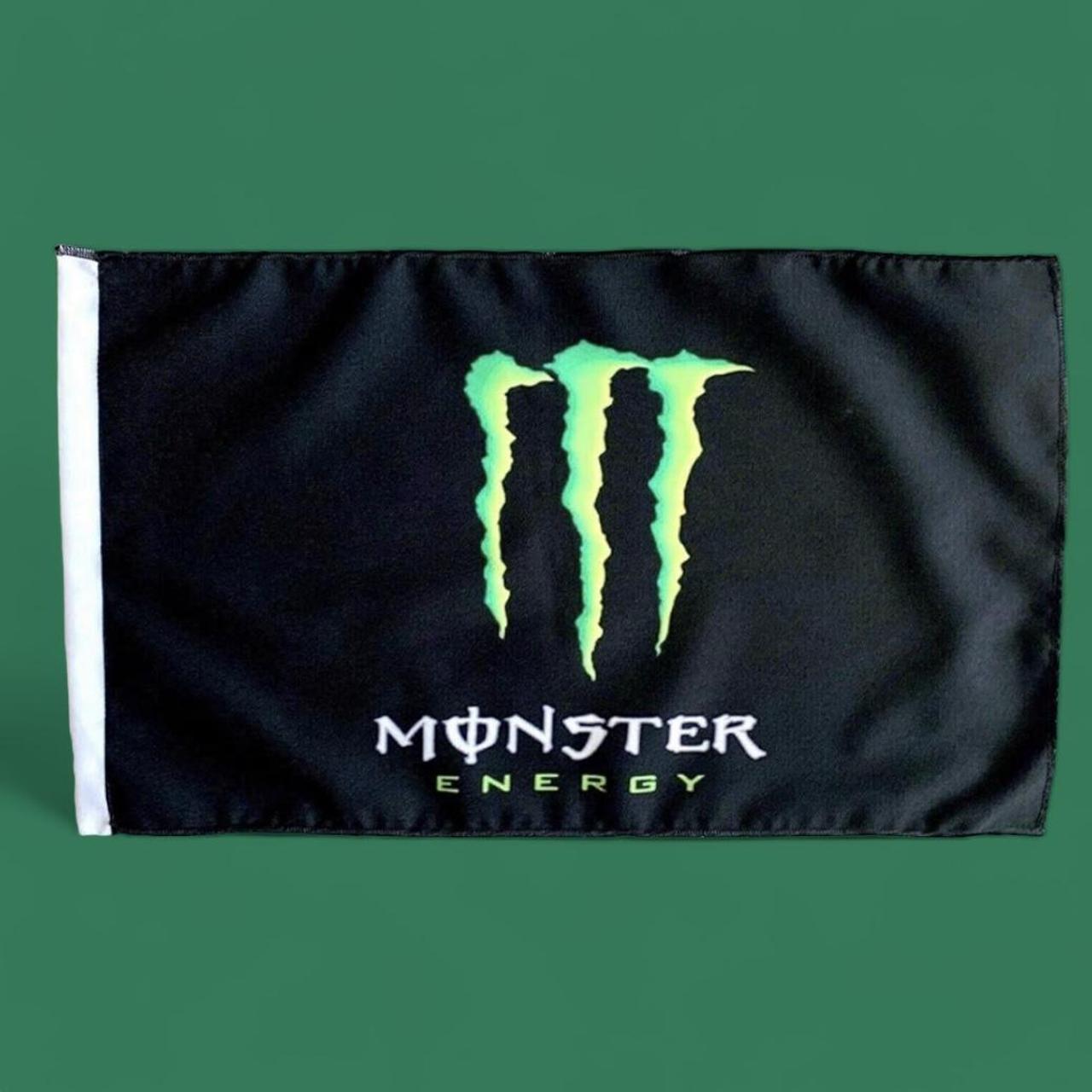 Small Monster Energy Flag Size - 11.5”x19.5.” Print... - Depop