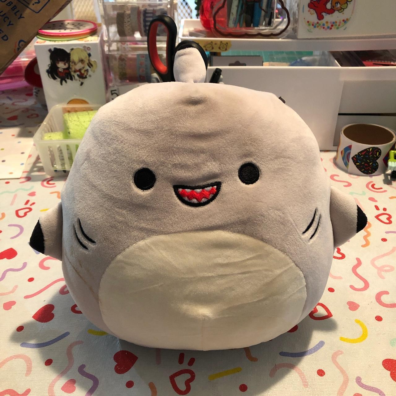 WTS 8” Gordon the Shark squishmallow! only has his... - Depop