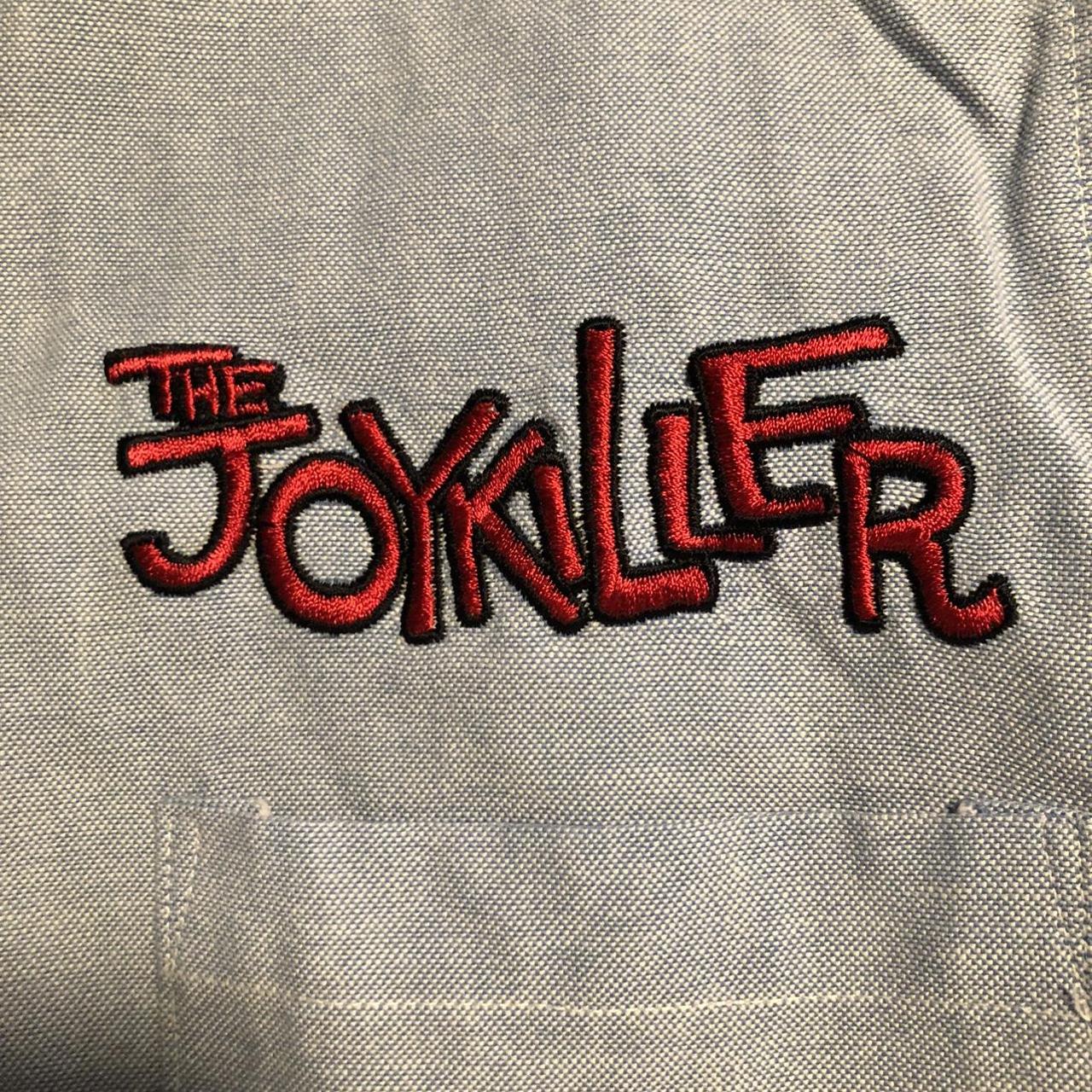 The Joykiller embroidered, long sleeve, button up @1996 - Depop