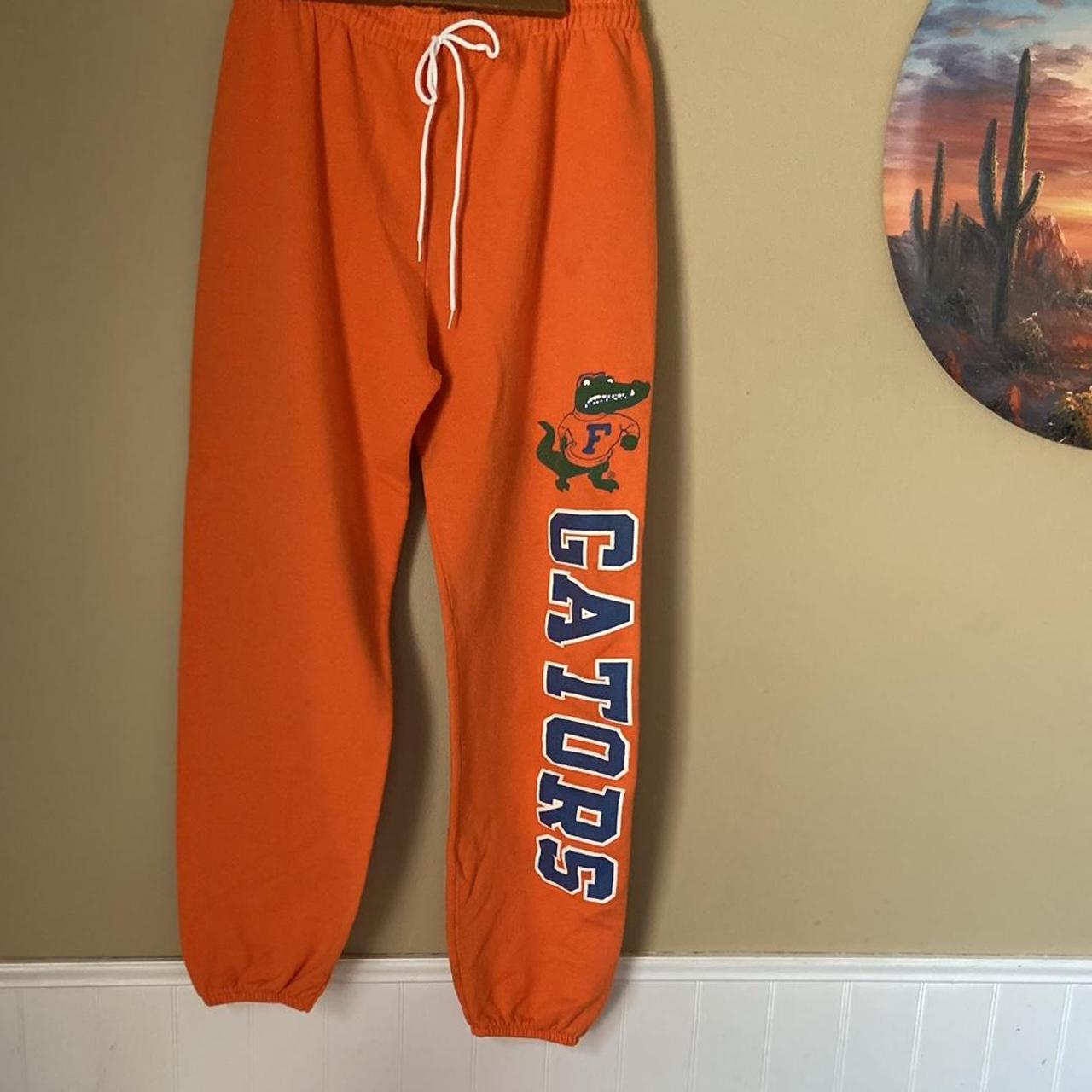 Florida Gators Sweatpants Bright orange Florida... - Depop