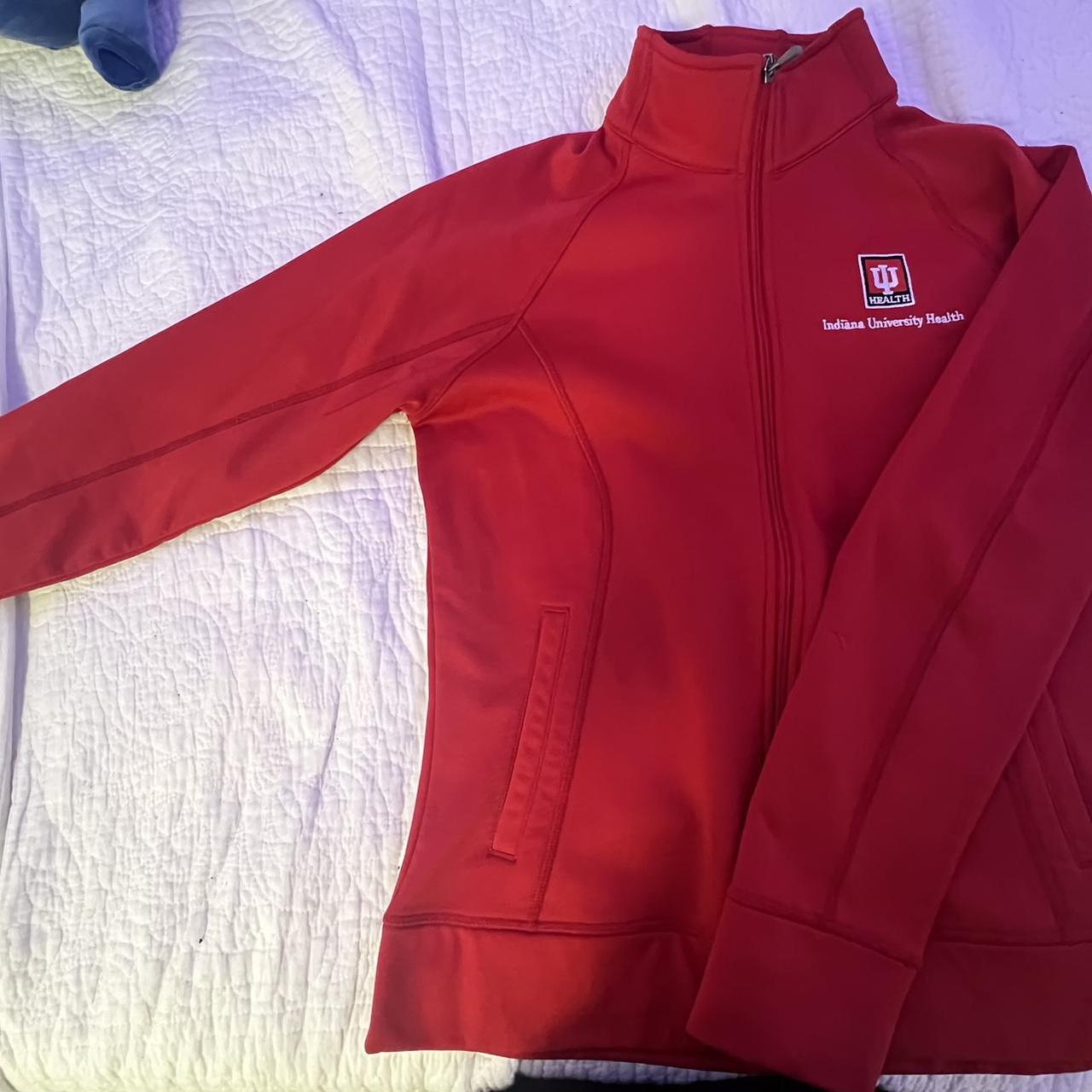 IU jacket, Indiana University red jacket,... - Depop