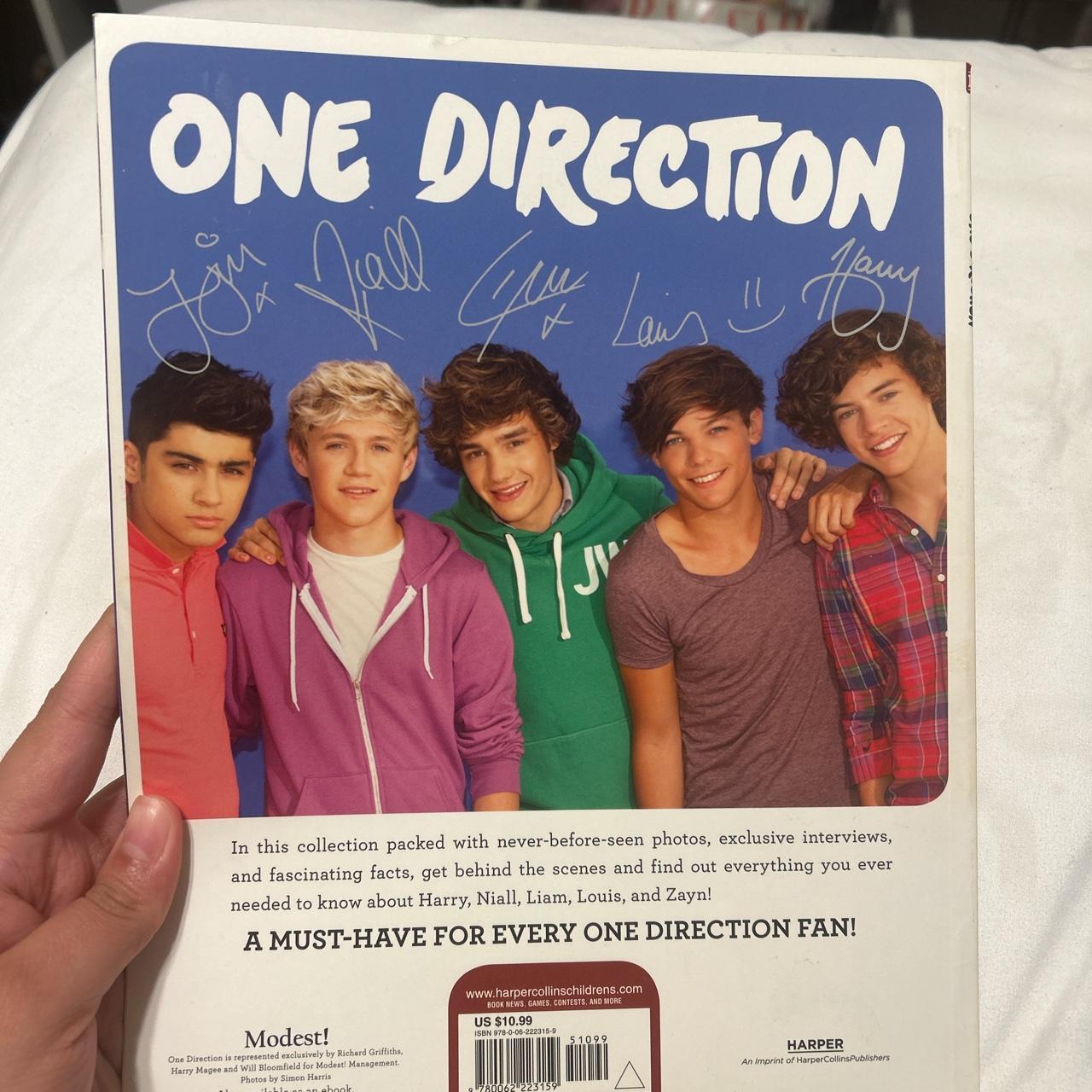 One direction collection book behind the scenes... - Depop
