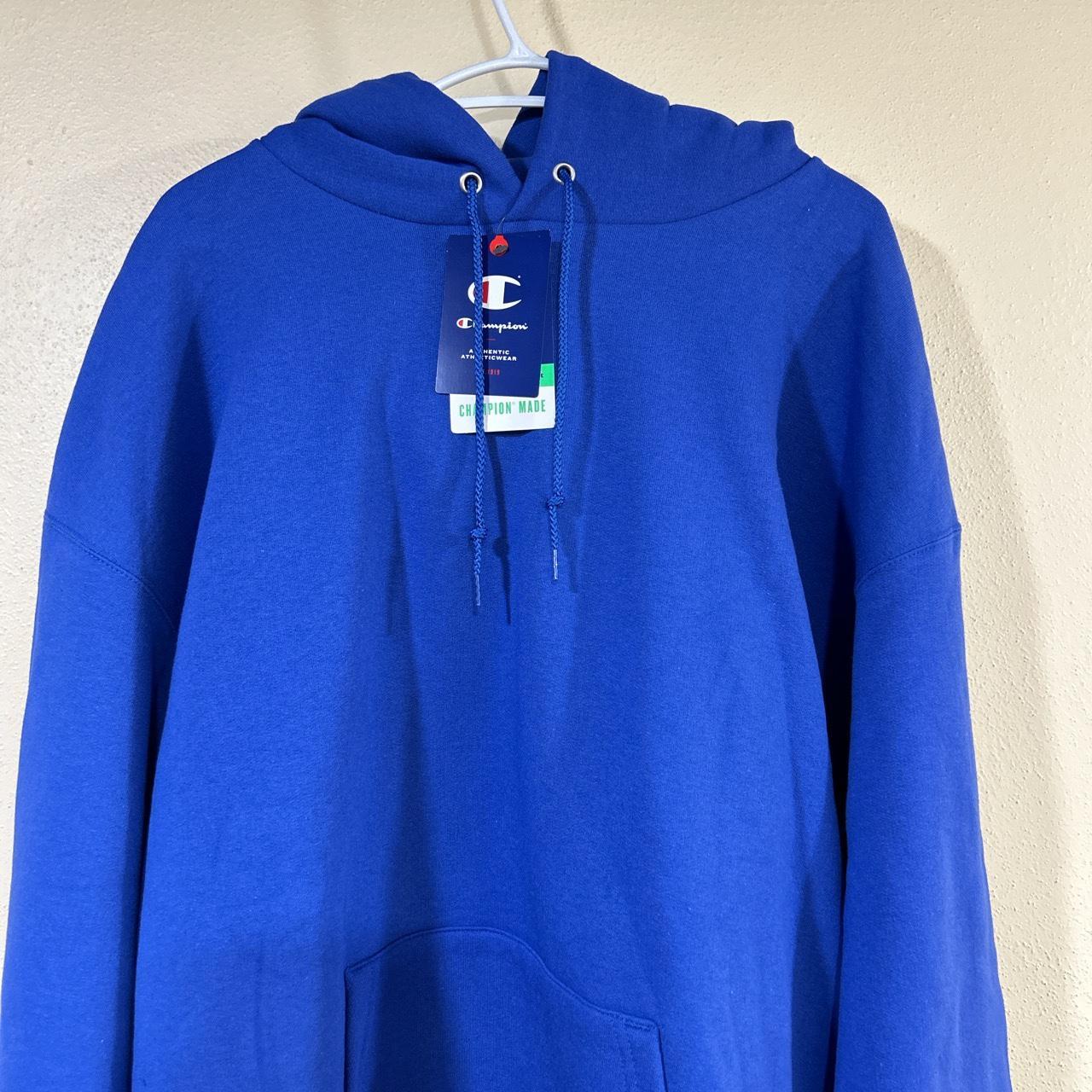 Champion Blue Sweatshirt, Men’s 3XL, NWT Retail $44,... - Depop