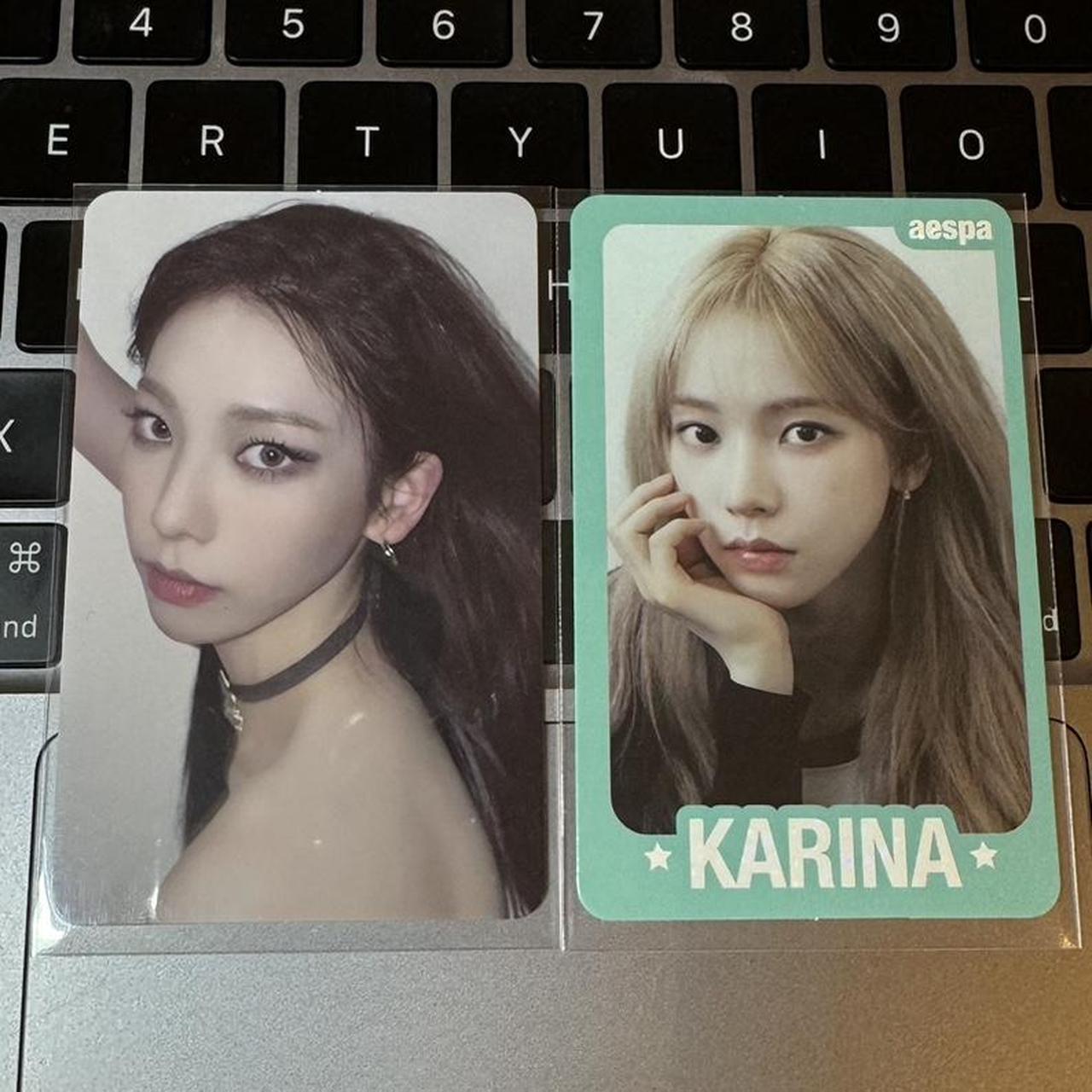 Aespa Karina trading card set -ww ☑️ -instant buy... - Depop