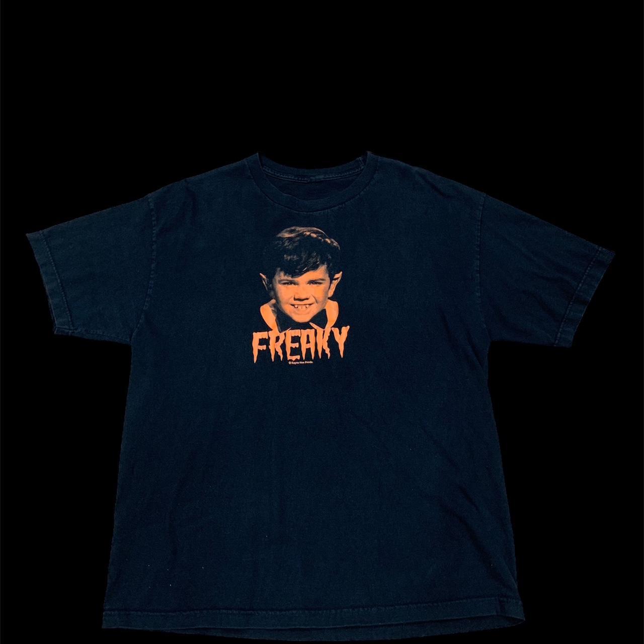 Hard skater freaky kid simple clean T no size fits... - Depop