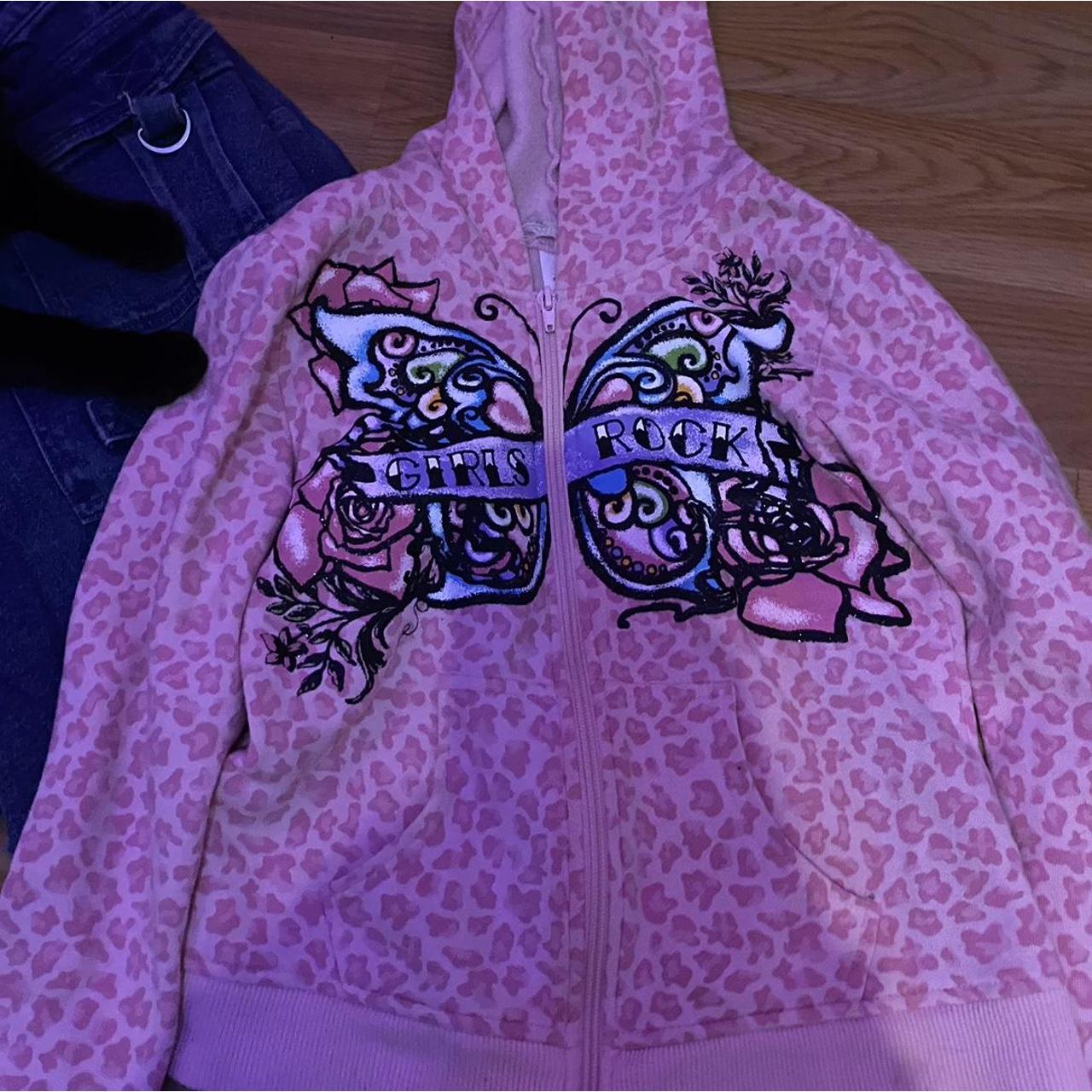 pink cheetah ed hardy sweater 🎀SHIPPING... - Depop