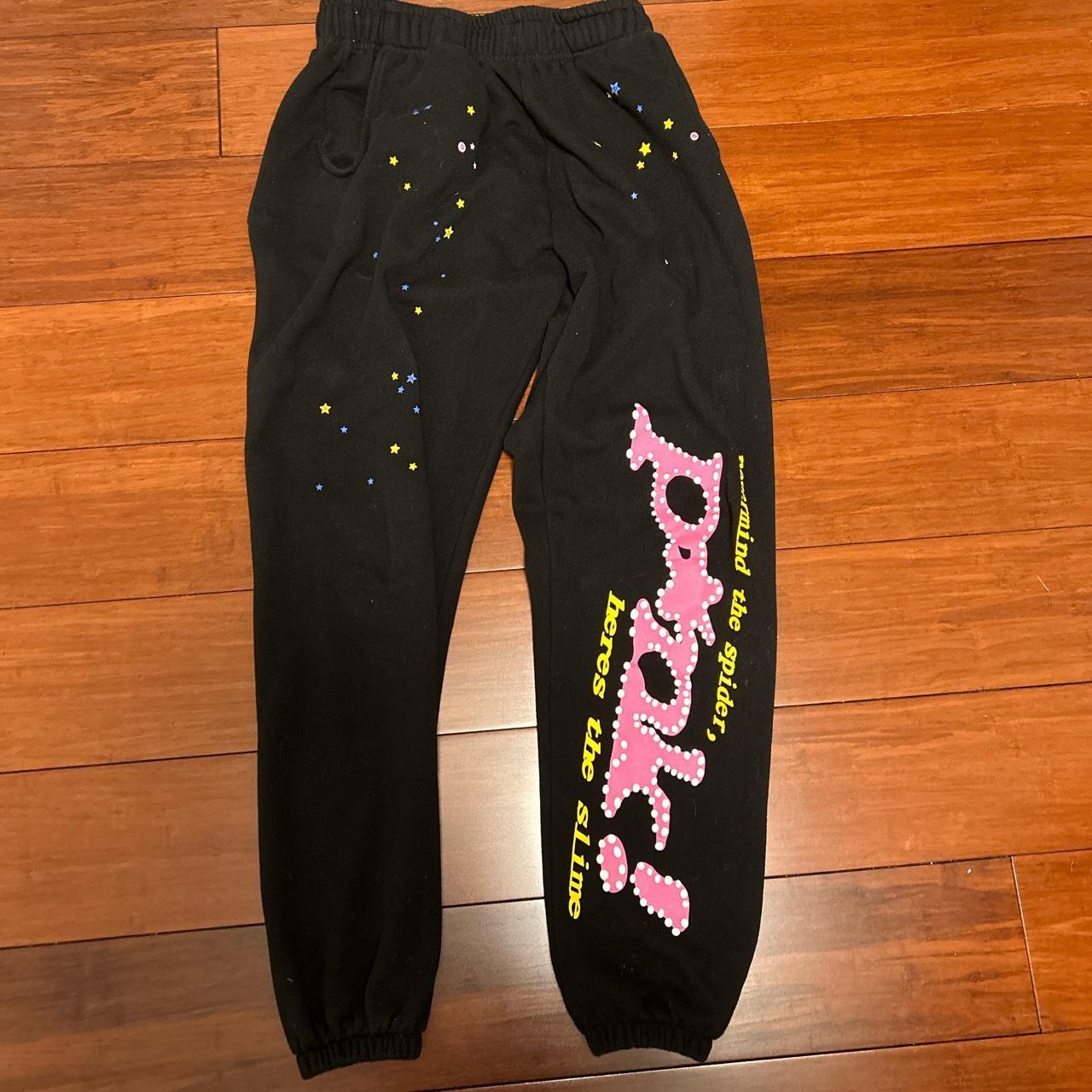 SP5DER PUNK SWEATPANTS Size M Dm for any questions... - Depop