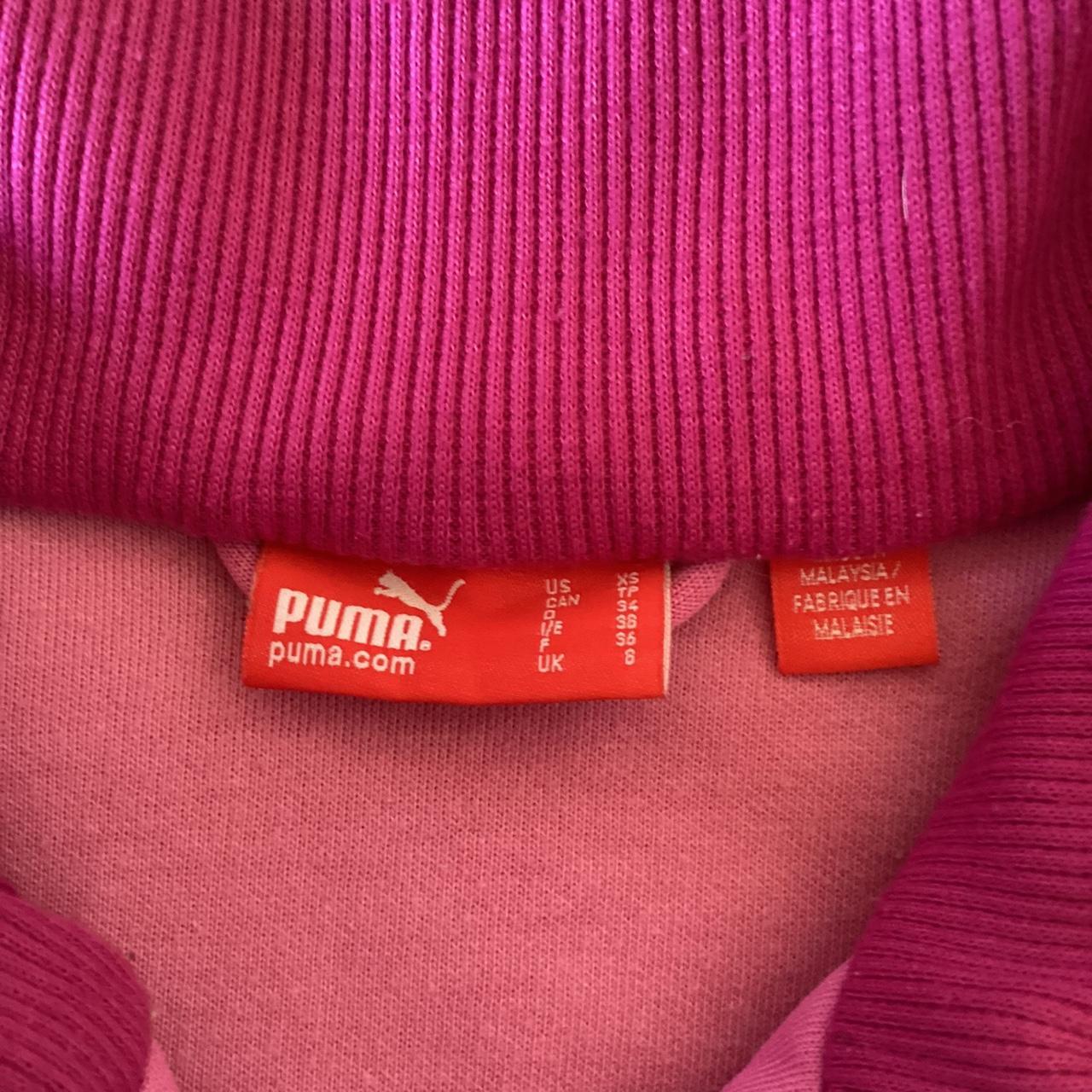 Puma Women's Pink Hoodie | Depop