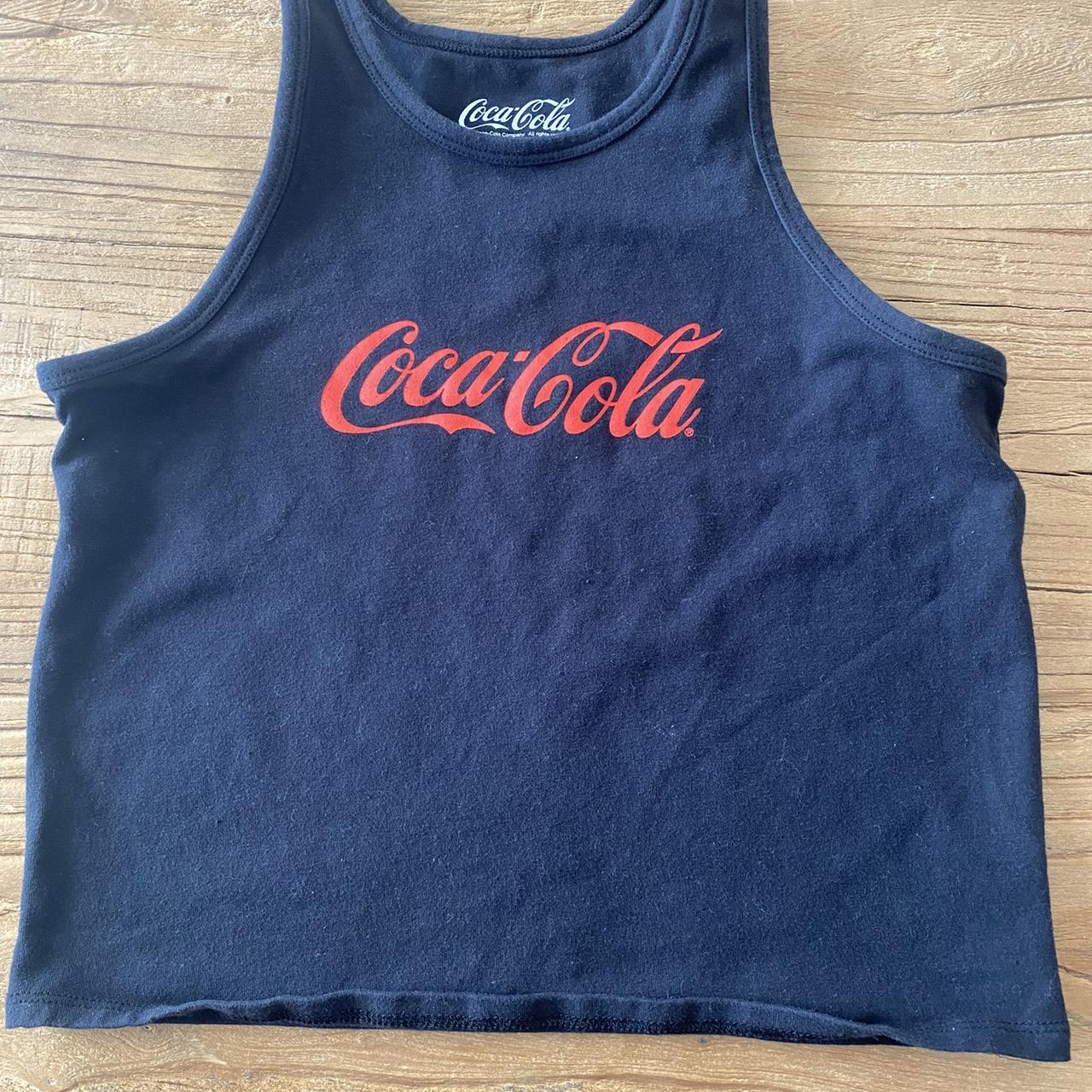 Coca-Cola Women's Crop-top | Depop