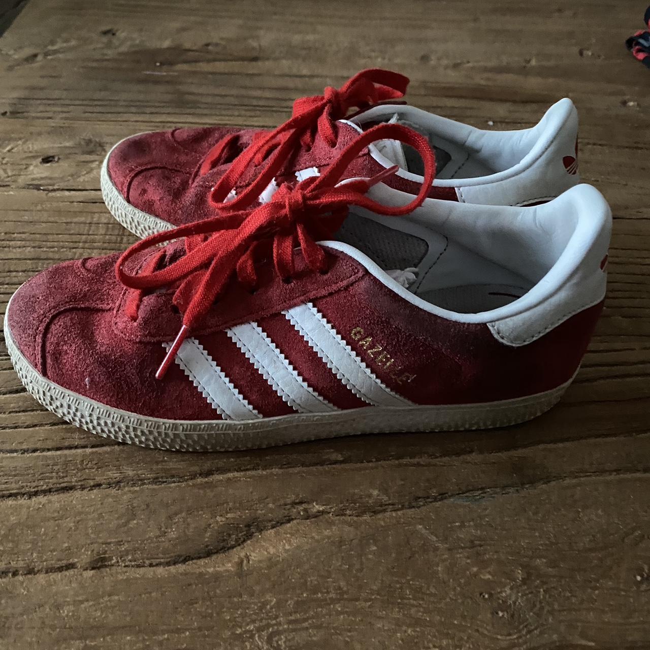 Addias Athletic Shoes kids size 1 #addias - Depop