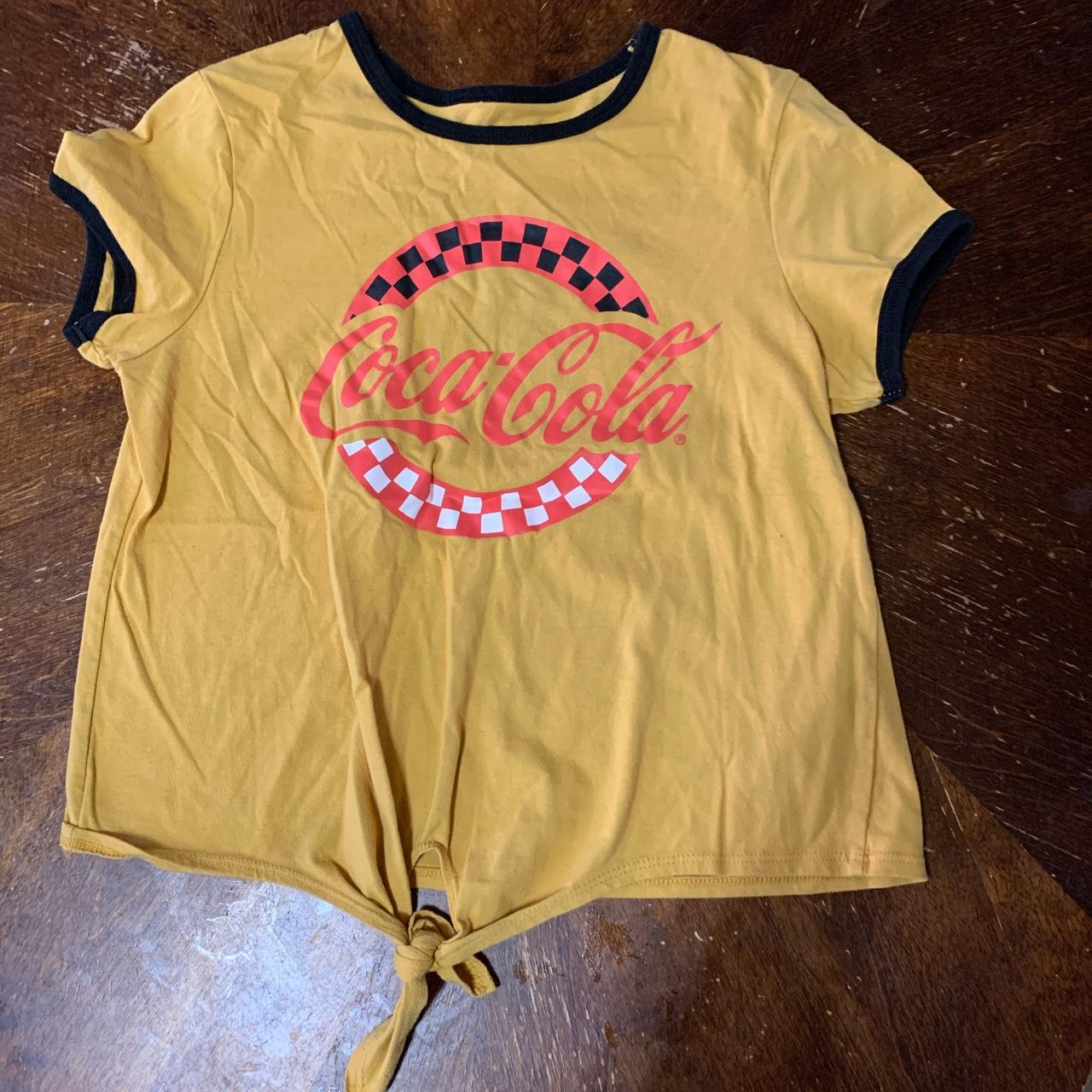 Coca-Cola Women's Multi Crop-top | Depop
