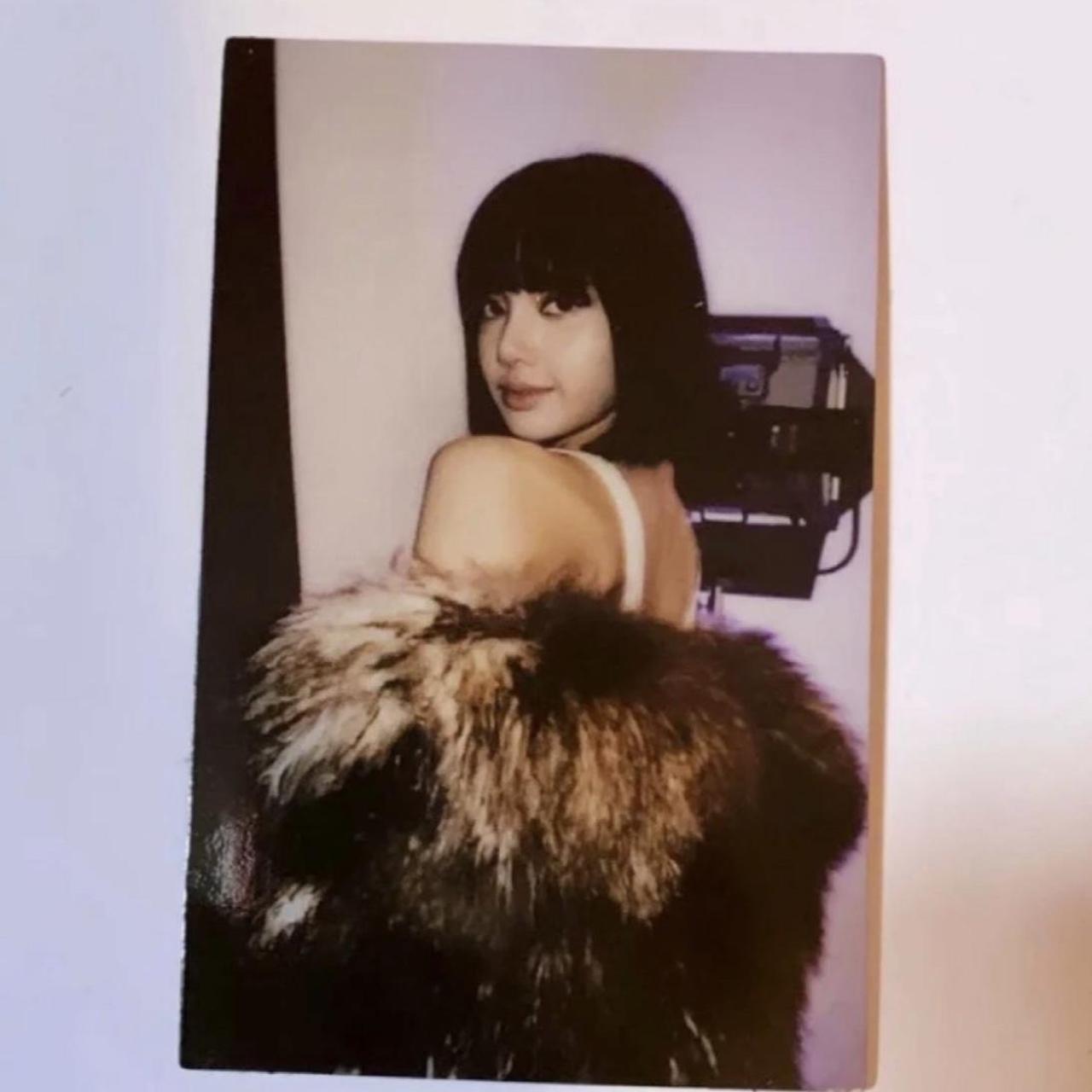 lisa black pink the album photocard no scratches or... - Depop