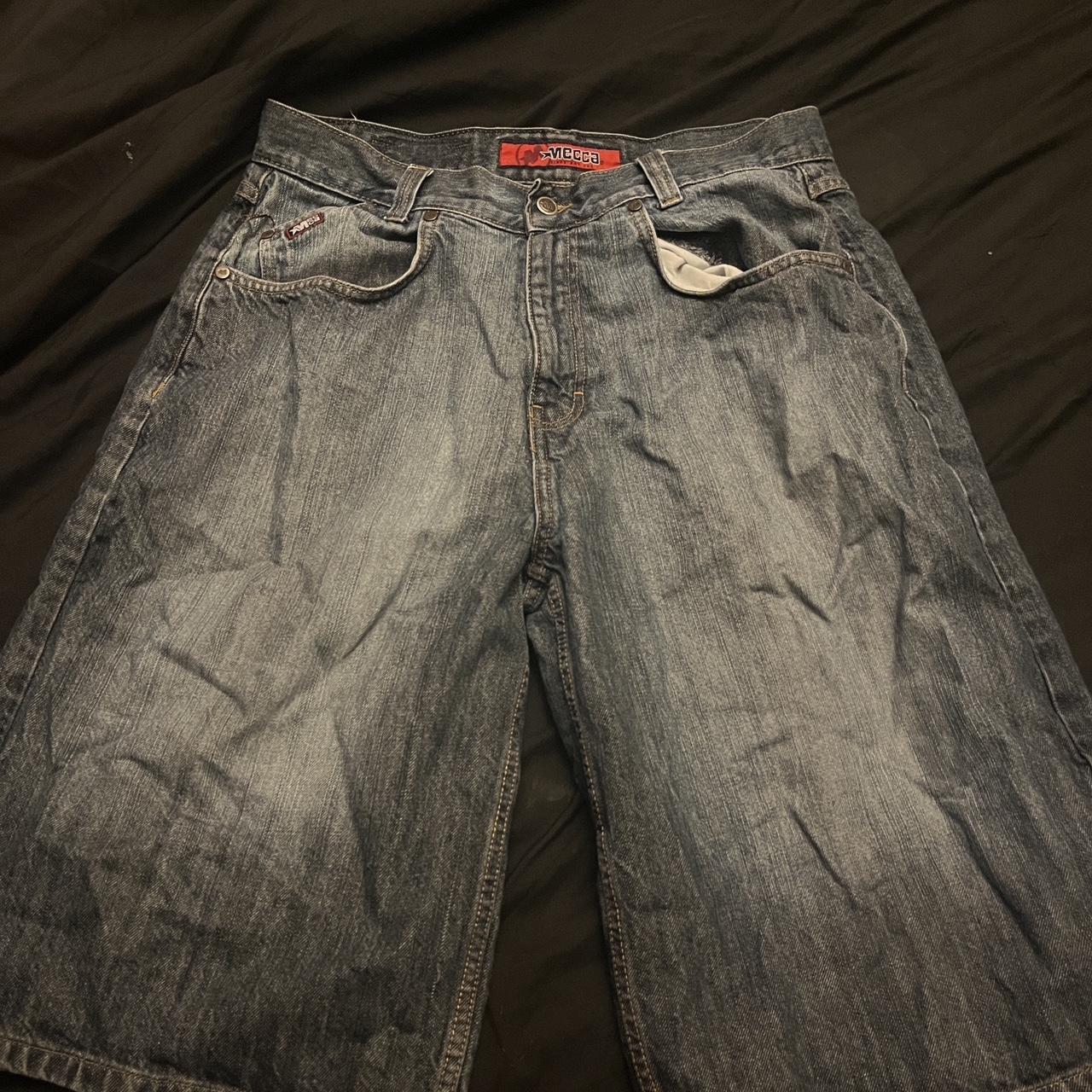 Mecca brand jorts 34 waist but length is long as... - Depop