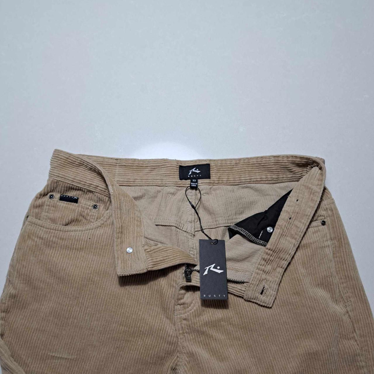 Rusty vintage cord pants Size 33, fits to... - Depop