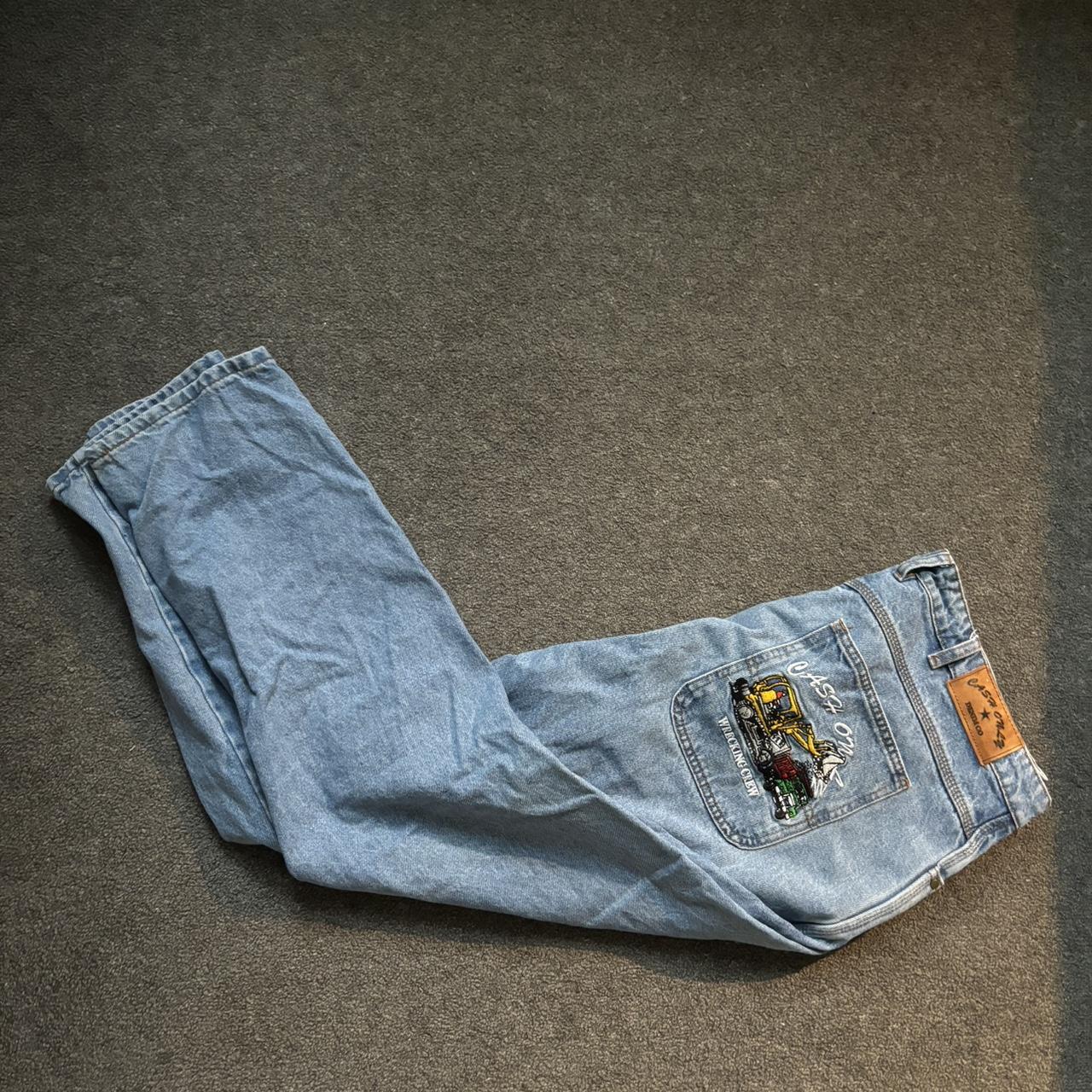 Cash only denim jeans Size 34 x 32 Tiny bit of fade... - Depop