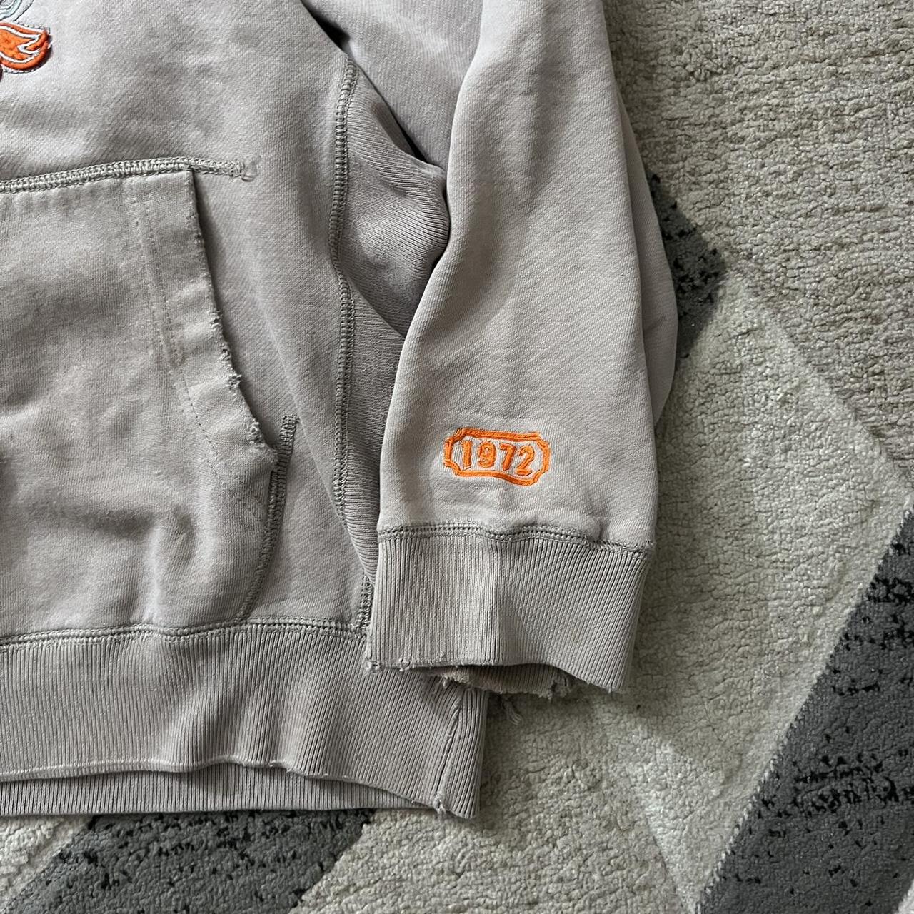Crazy distressed 2000s Ecko hoodie, size large. This... - Depop
