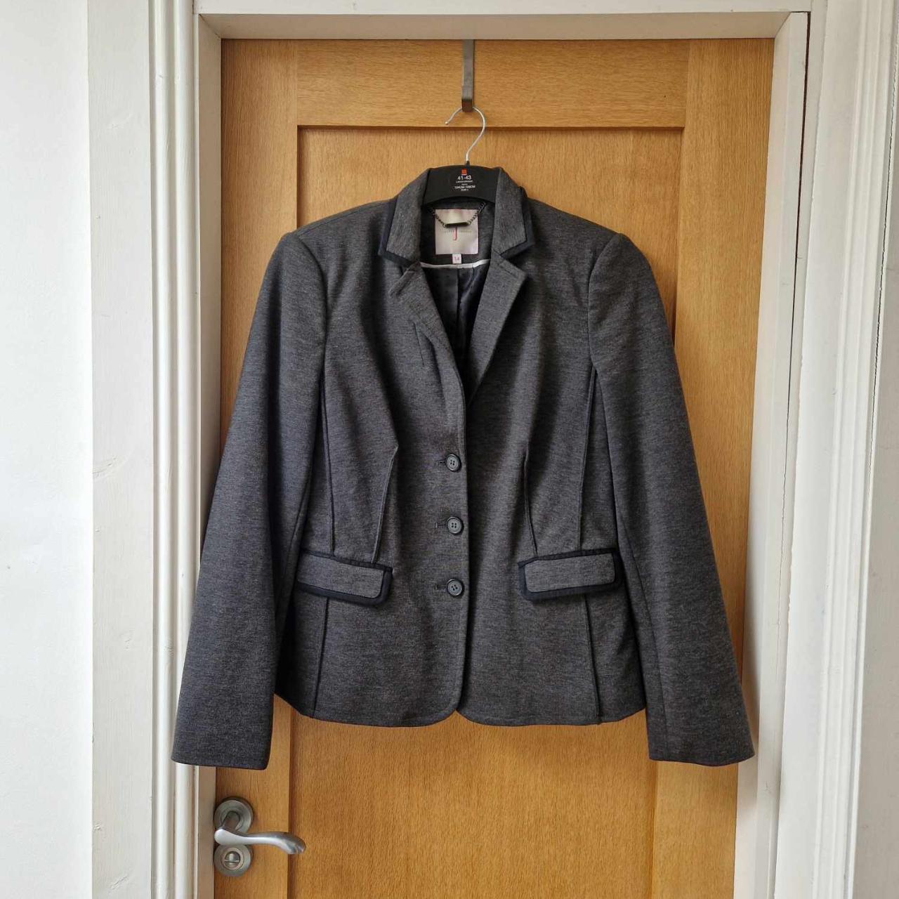 Jasper Conran J Brand Ladies Grey and Black... - Depop