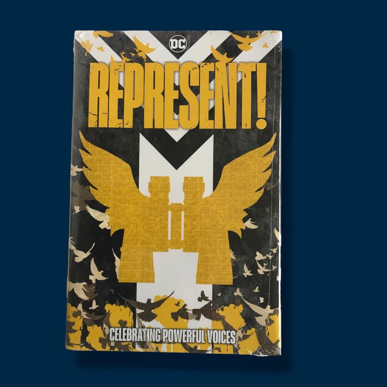 REPRESENT! DC COMIC BOOK HARD BACK CHRISTIAN... - Depop