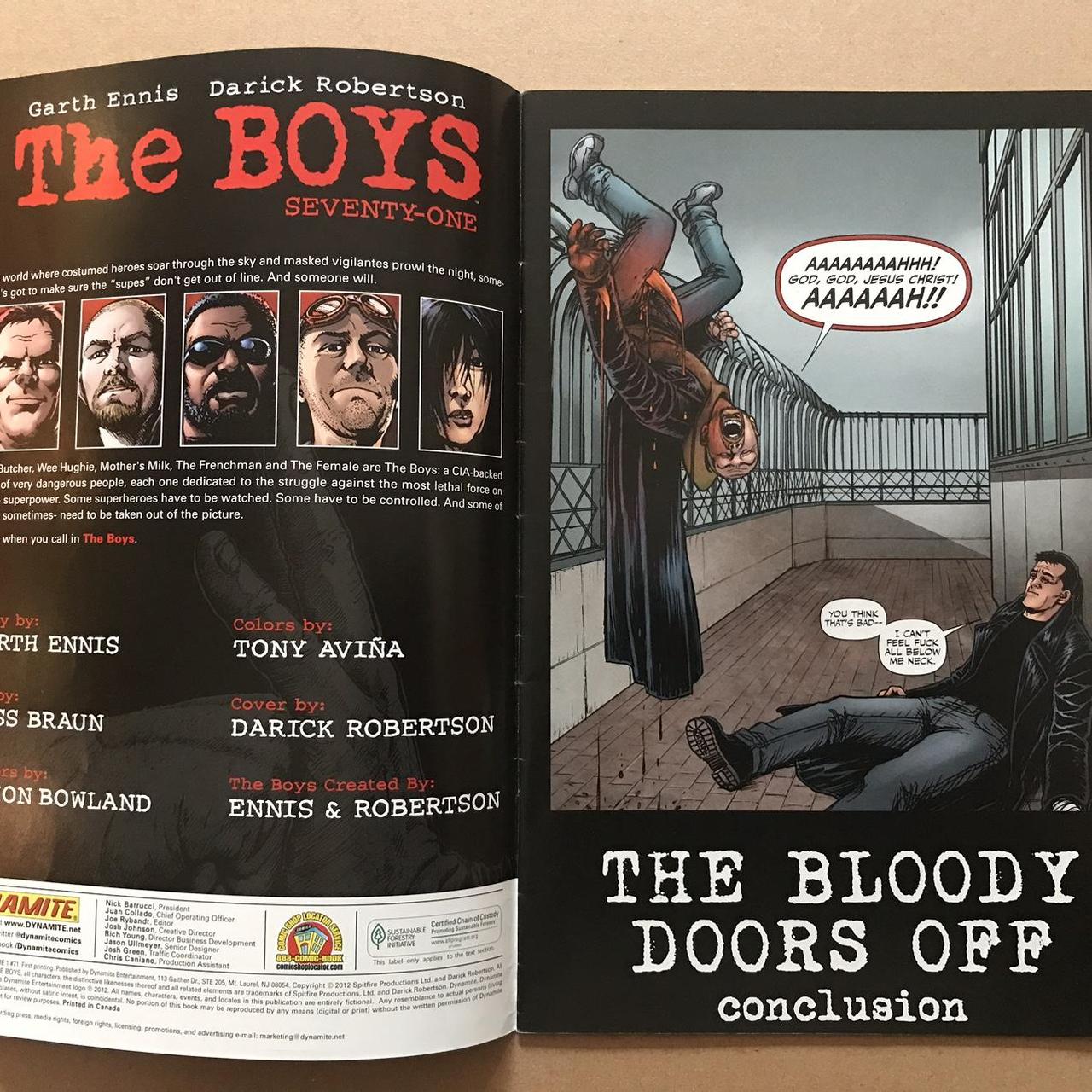 Dynamite Comics : The Boys #71 #dynamitecomics... - Depop